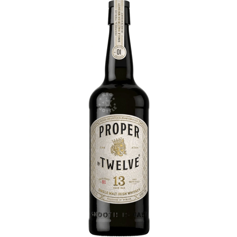 Proper No. Twelve 13 Year Single Malt Irish Whiskey (750mL) | Keg N Bottle