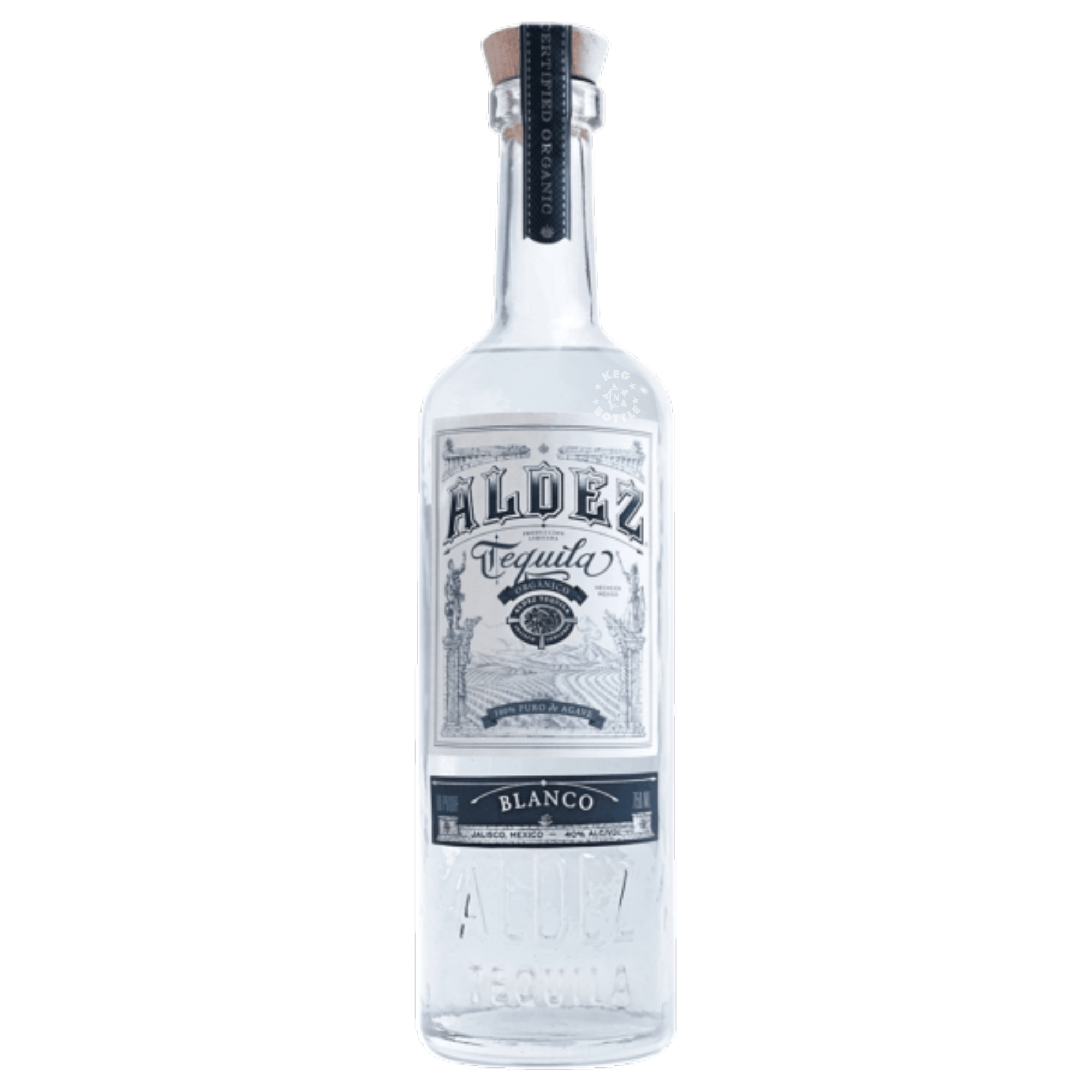 Aldez Blanco Organic Tequila (750 ml) | Keg N Bottle