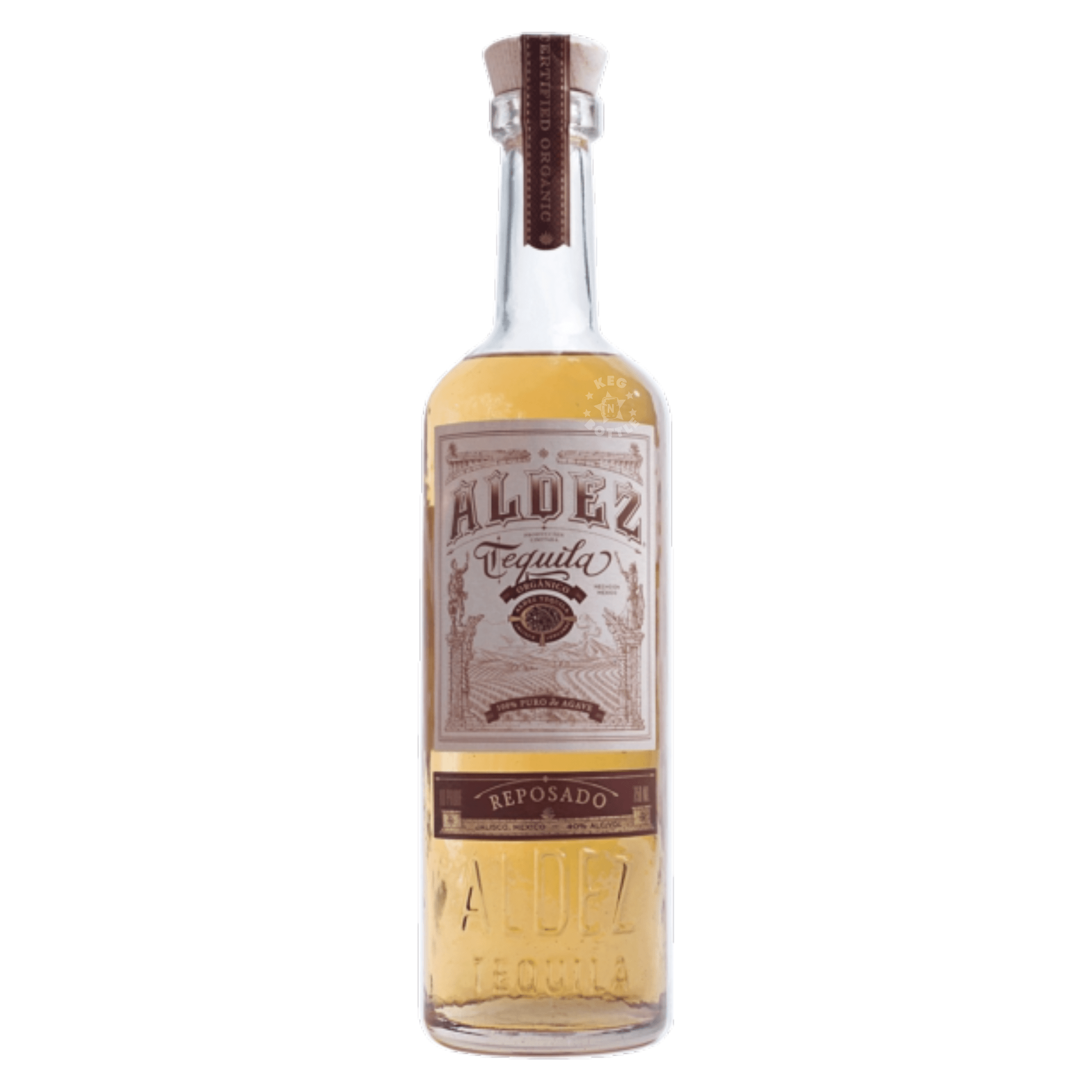 Aldez Reposado Organic Tequila (750 ml) | Keg N Bottle