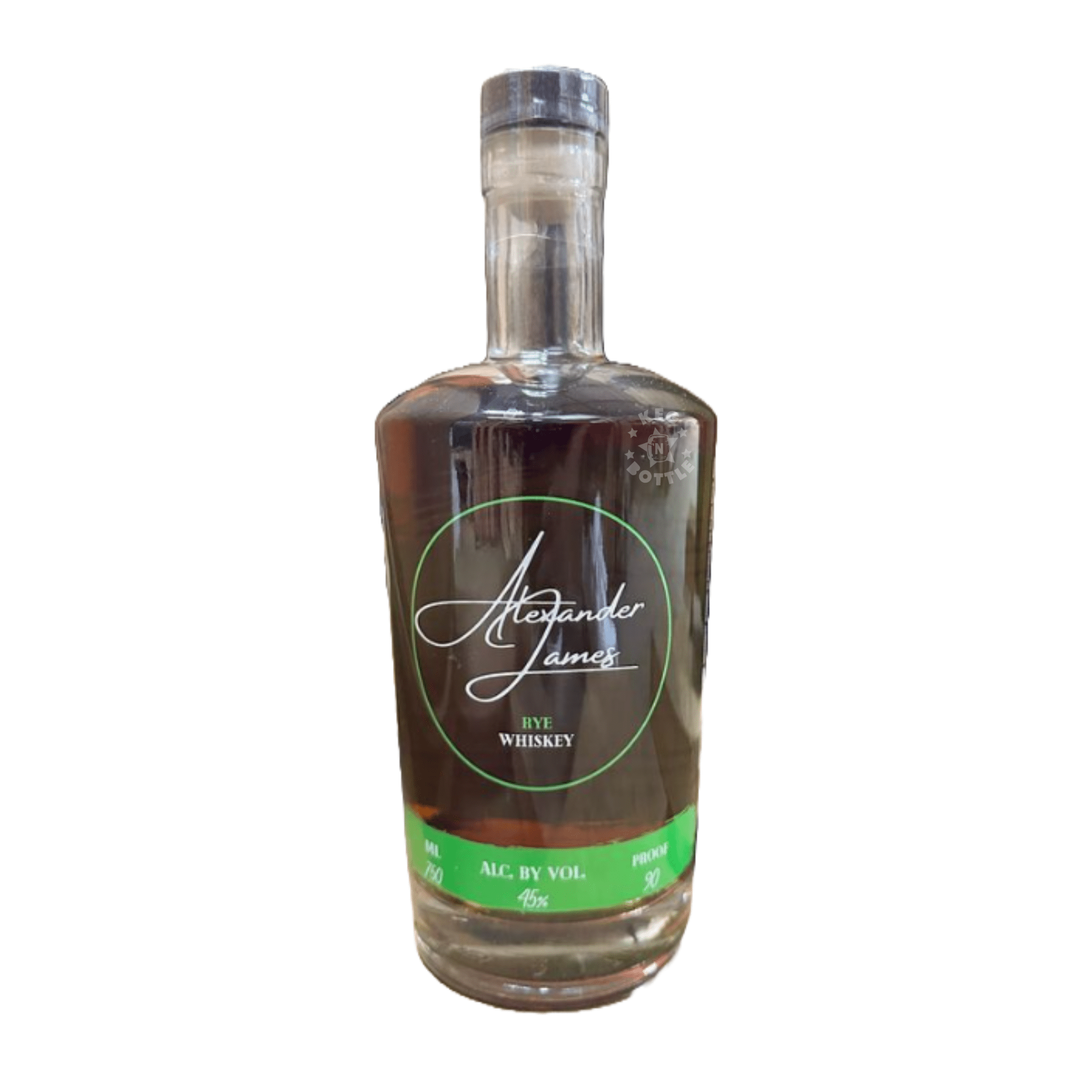Alexander James Straight Rye Whiskey (750 ml) | Keg N Bottle