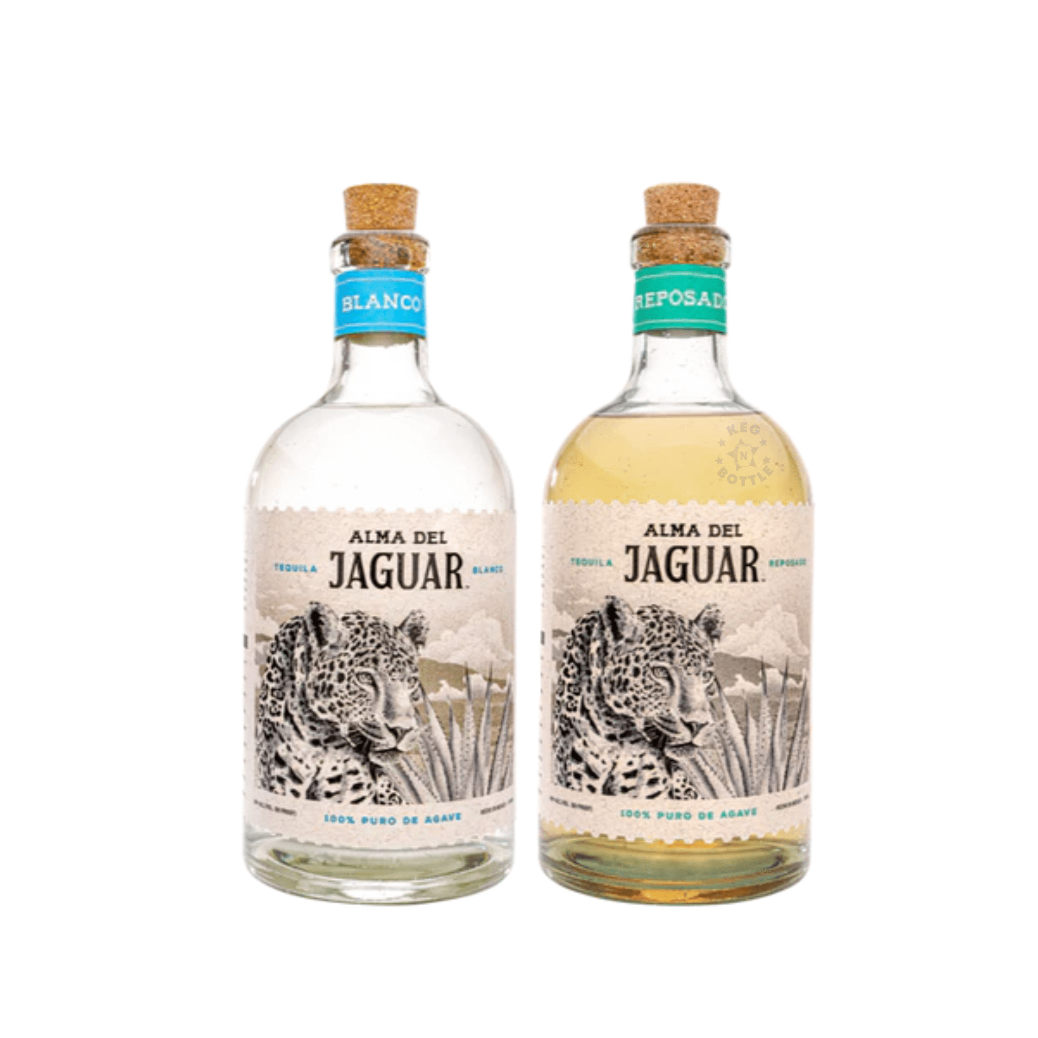 Alma Del Jaguar Combo Pack Tequila (2 x 750 mL) | Keg N Bottle