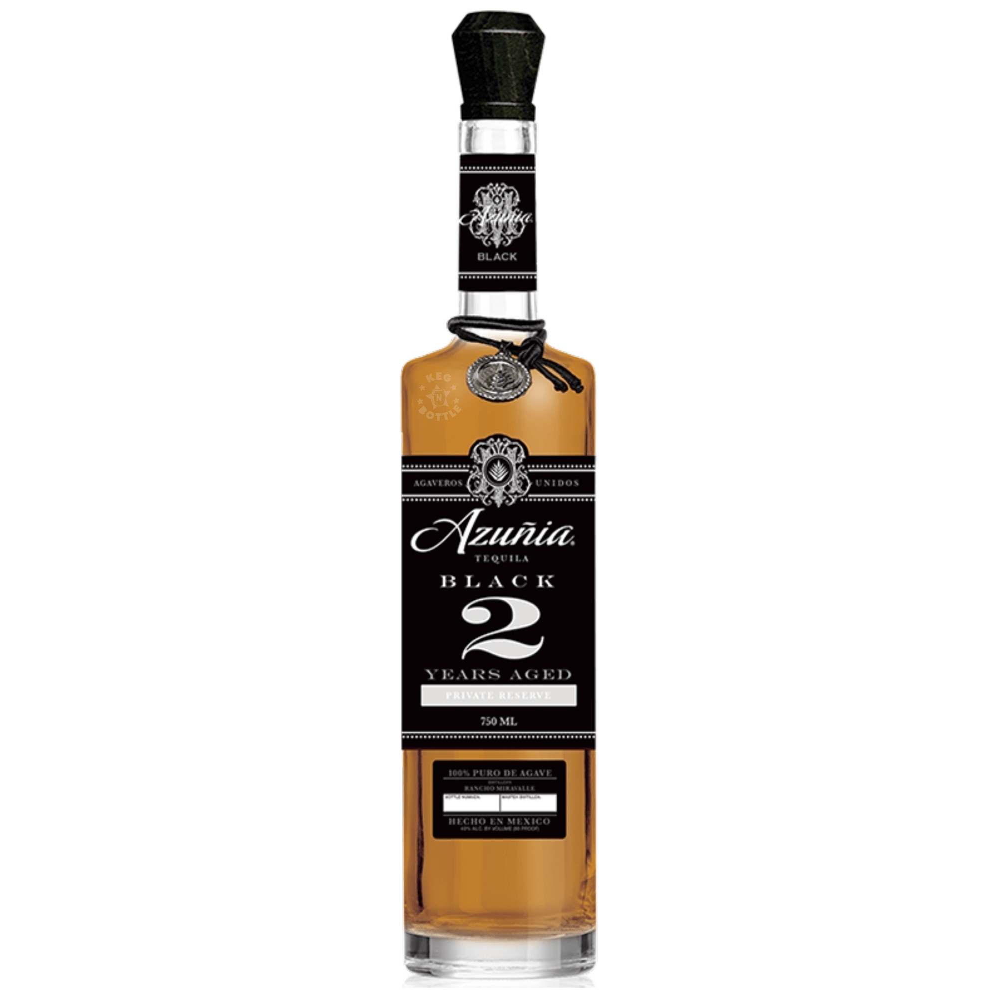 Azuñia Black Label Anejo Tequila (750 ml) | Keg N Bottle