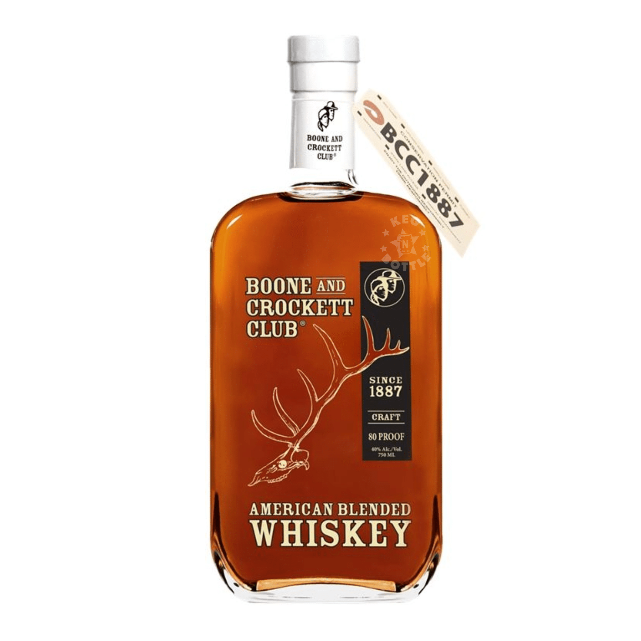 Boone and Crockett American Blended Whiskey (750 ml) | Keg N Bottle