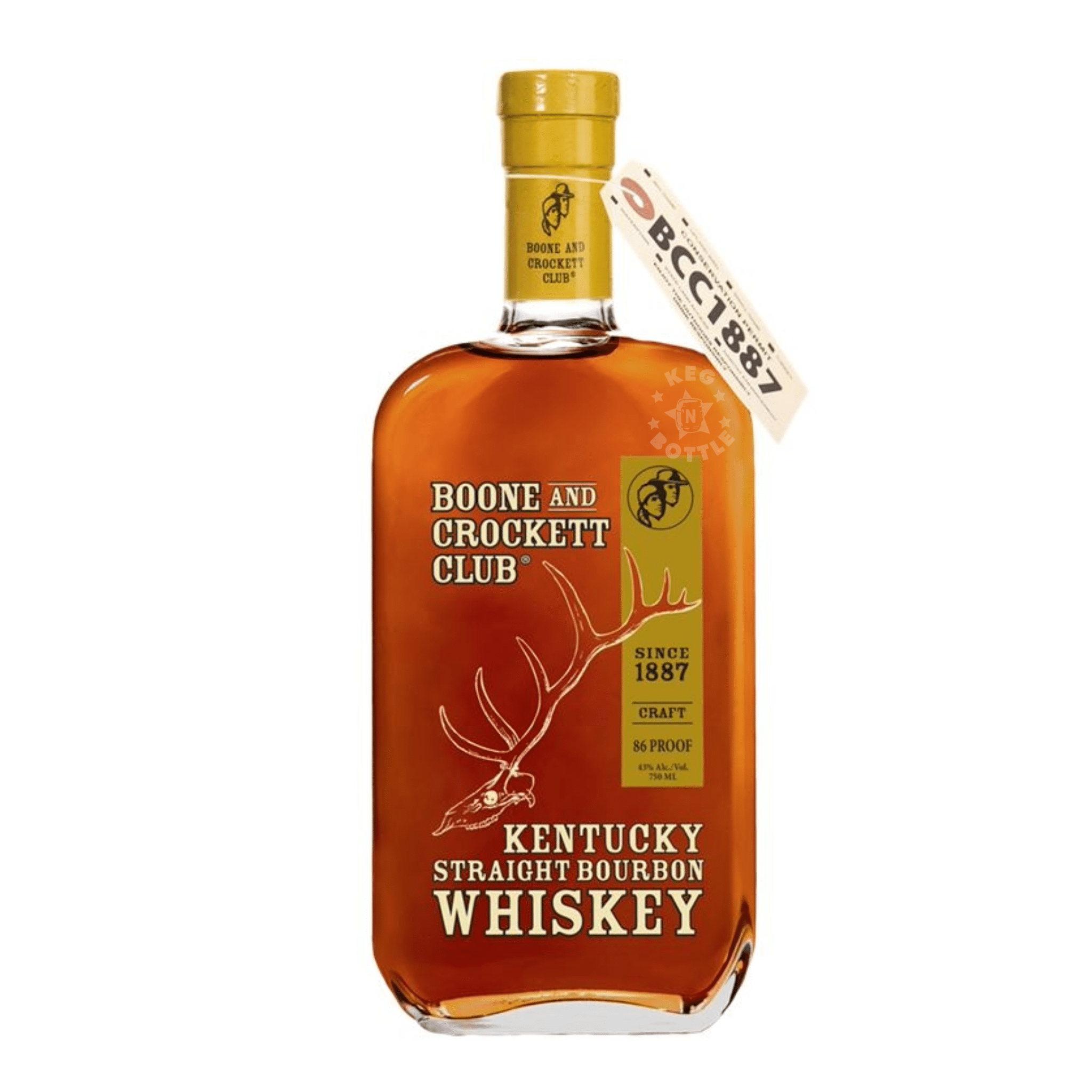 Boone and Crockett Club Kentucky Straight Bourbon Whiskey (750 ml ...