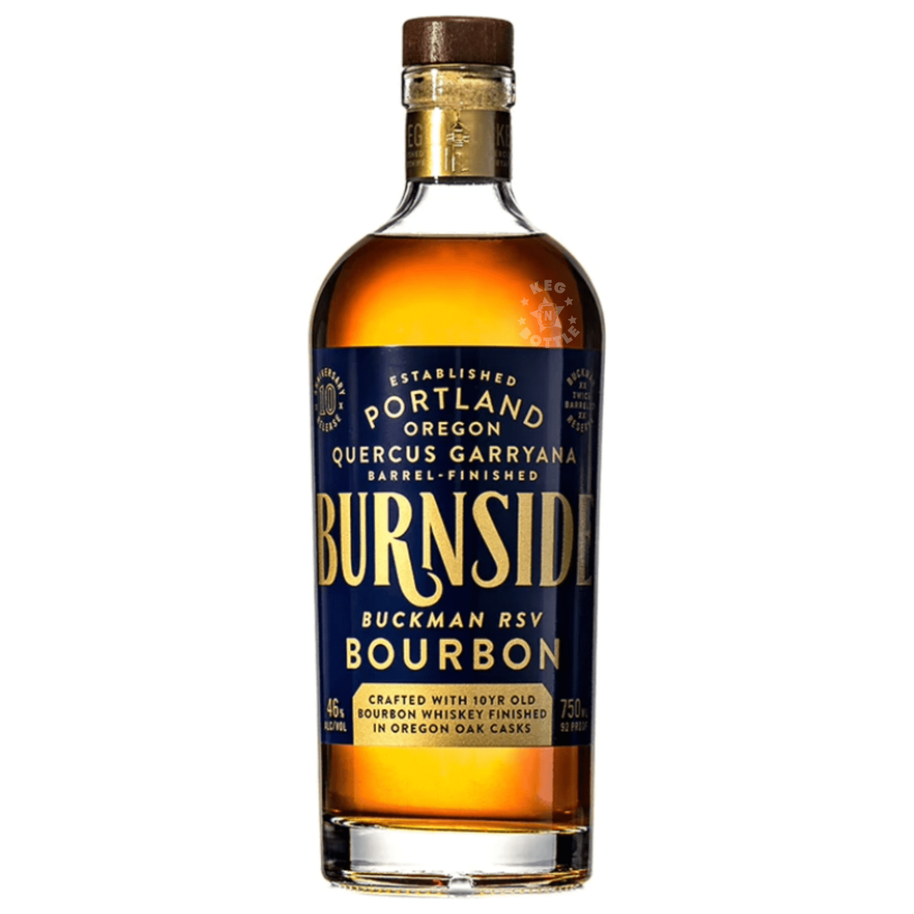Burnside Oregon Buckman Reserve Bourbon Whiskey (750 ml) | Keg N Bottle