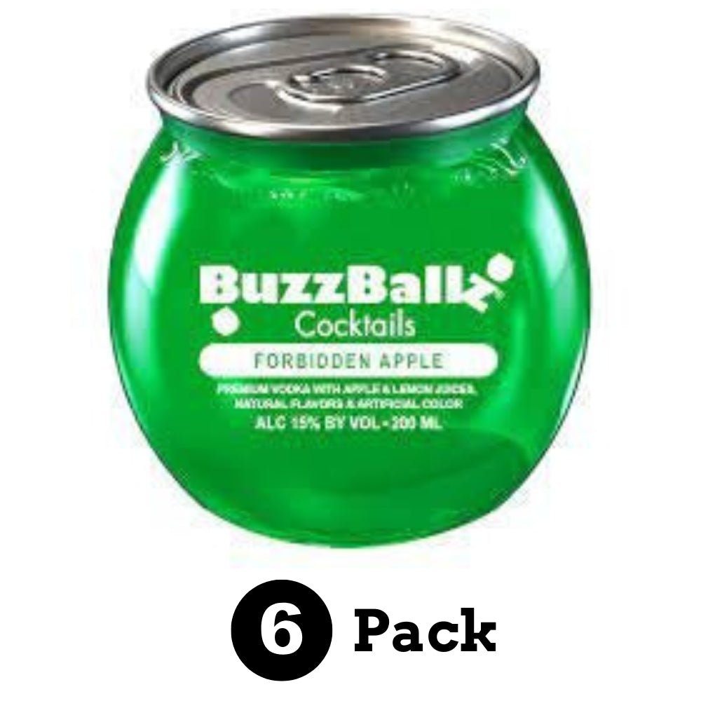 BuzzBallz Forbidden Apple - 6 Pack (6x200 ml) | Keg N Bottle