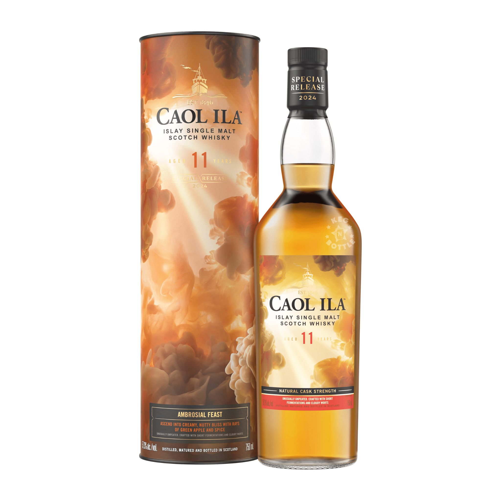 Caol Ila 11 Year Ambrosial Feast 2024 Release Single Malt (750 ml ...