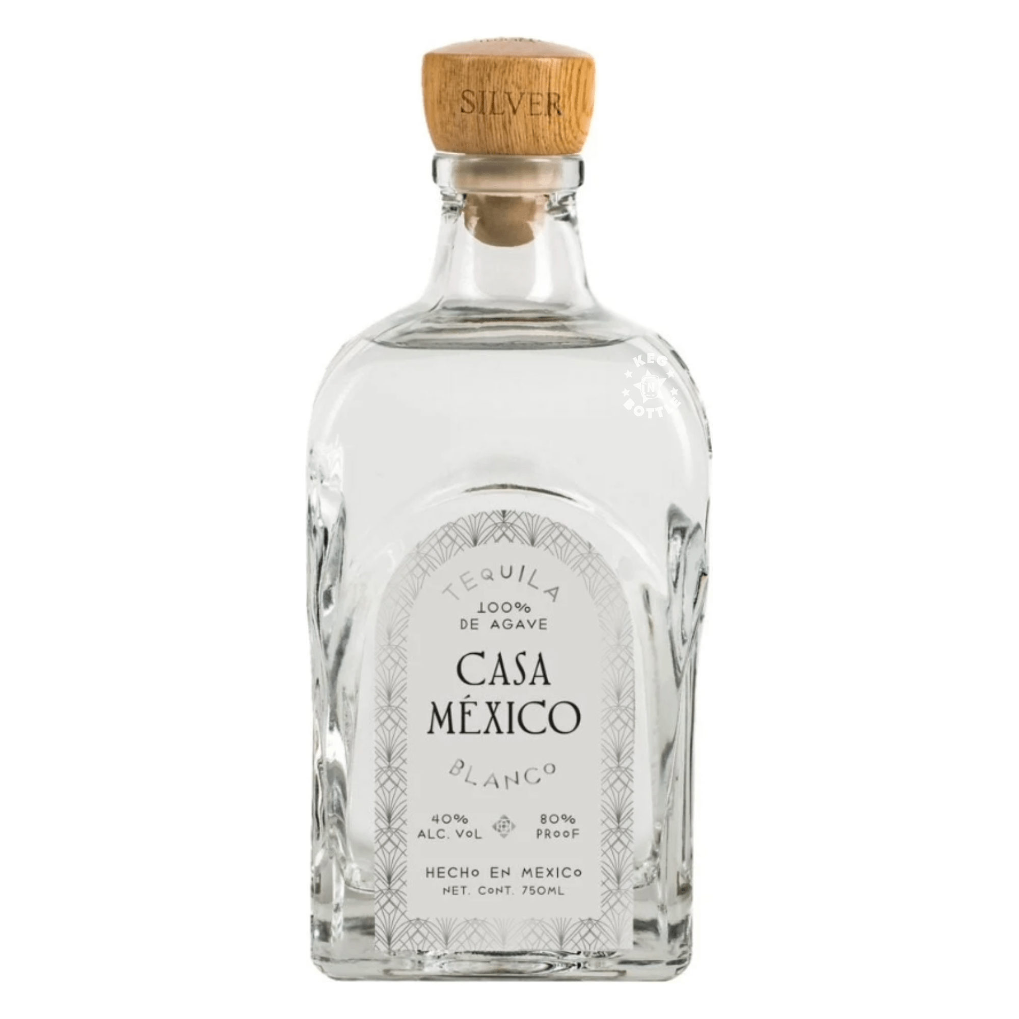 Casa Mexico Blanco Tequila (750 ml) | Keg N Bottle
