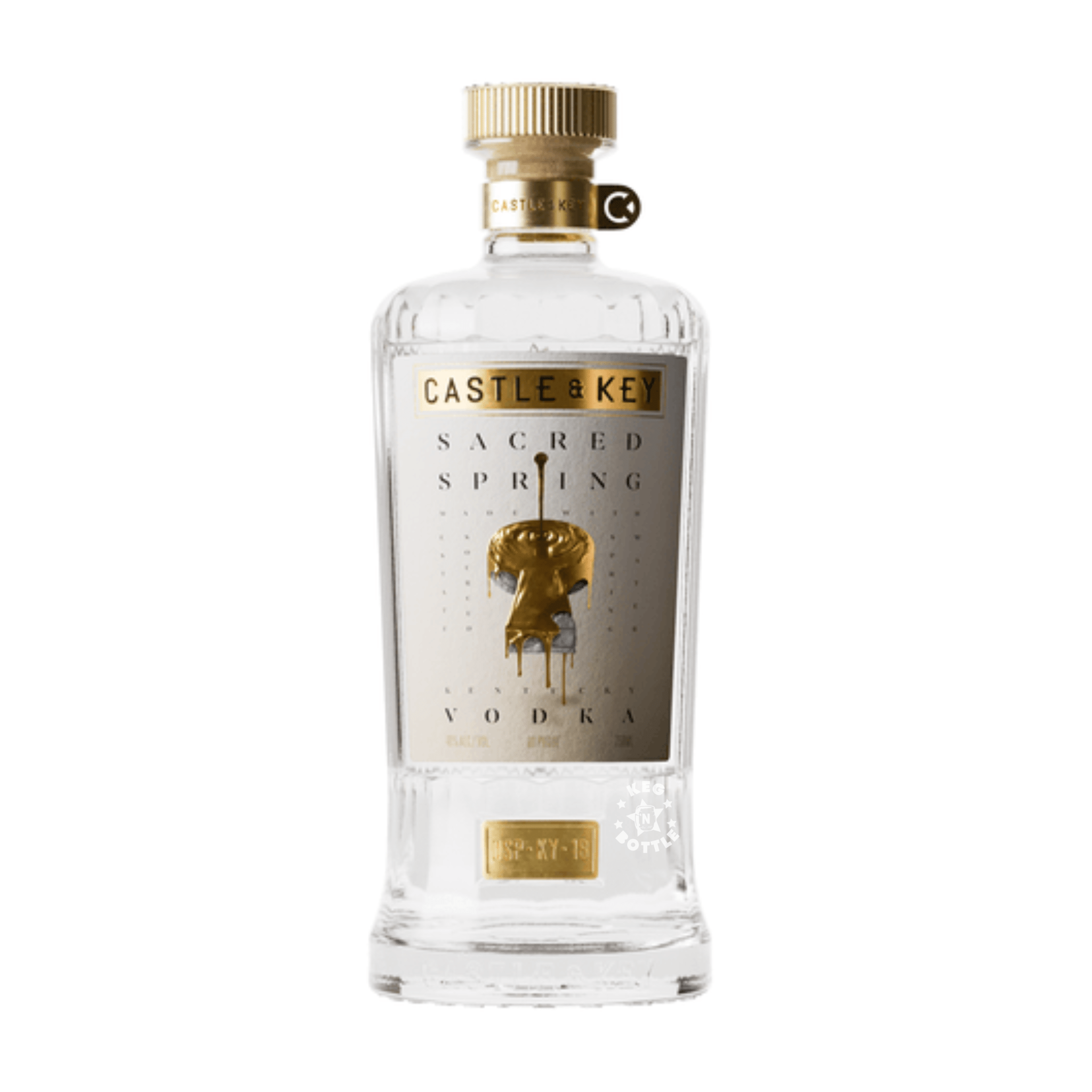 Castle & Key Sacred Spring Vodka (750 ml) | Keg N Bottle