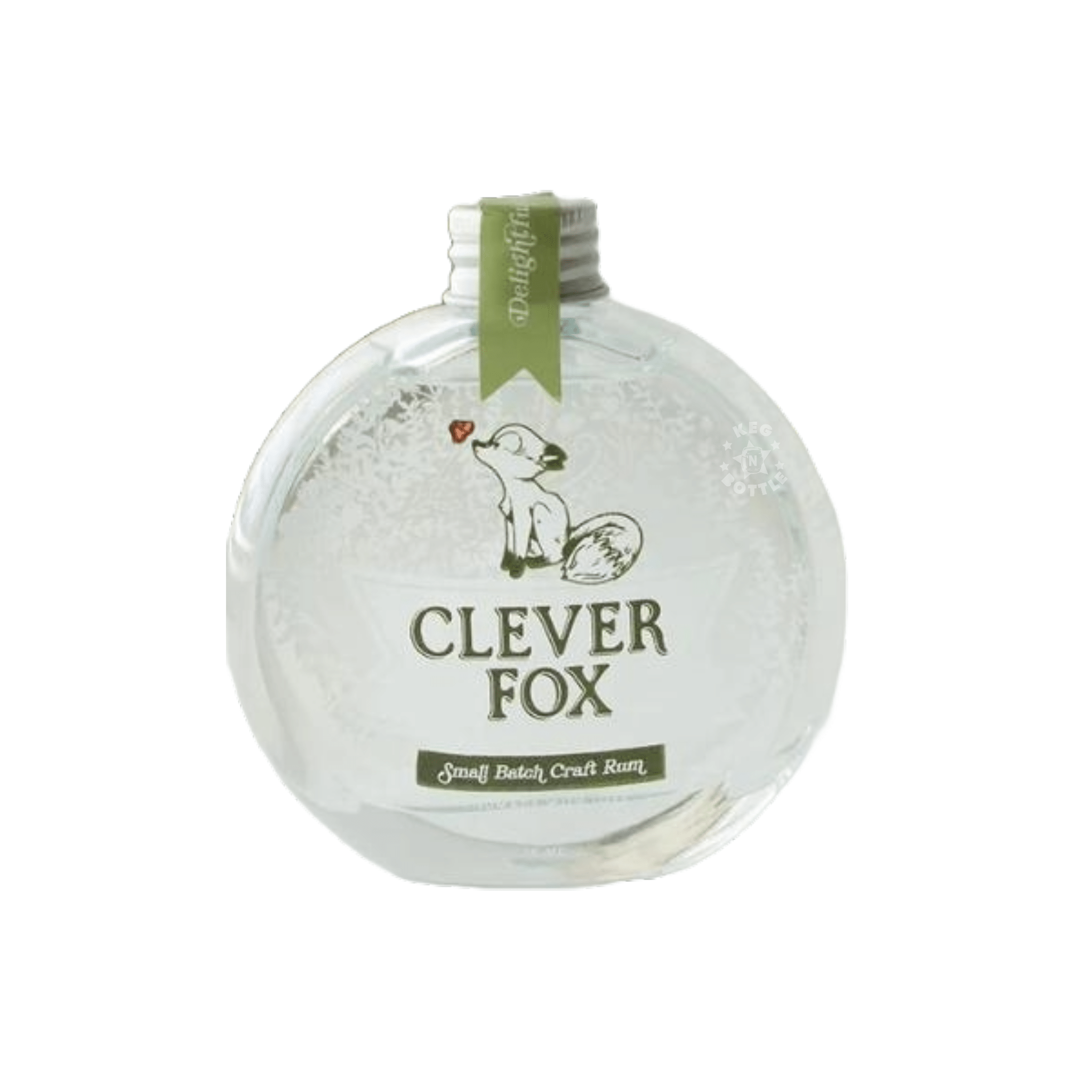 Clever Fox Silver Rum (50 ml) | Keg N Bottle