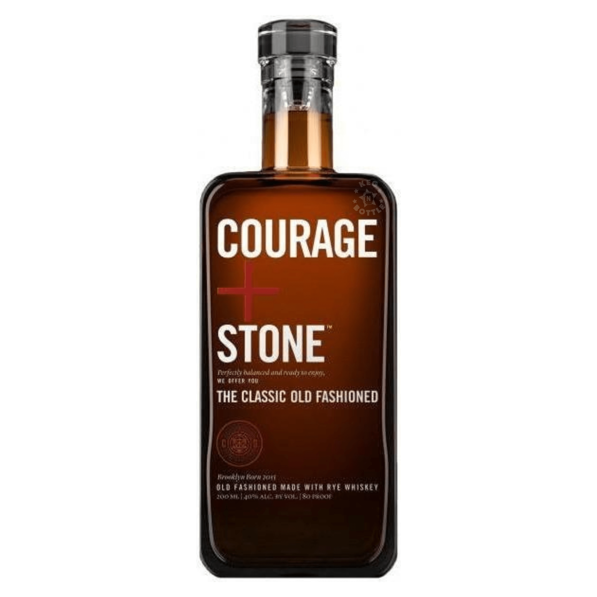 Courage + Stone The Classic Old Fashioned RTD (200 ml) | Keg N Bottle