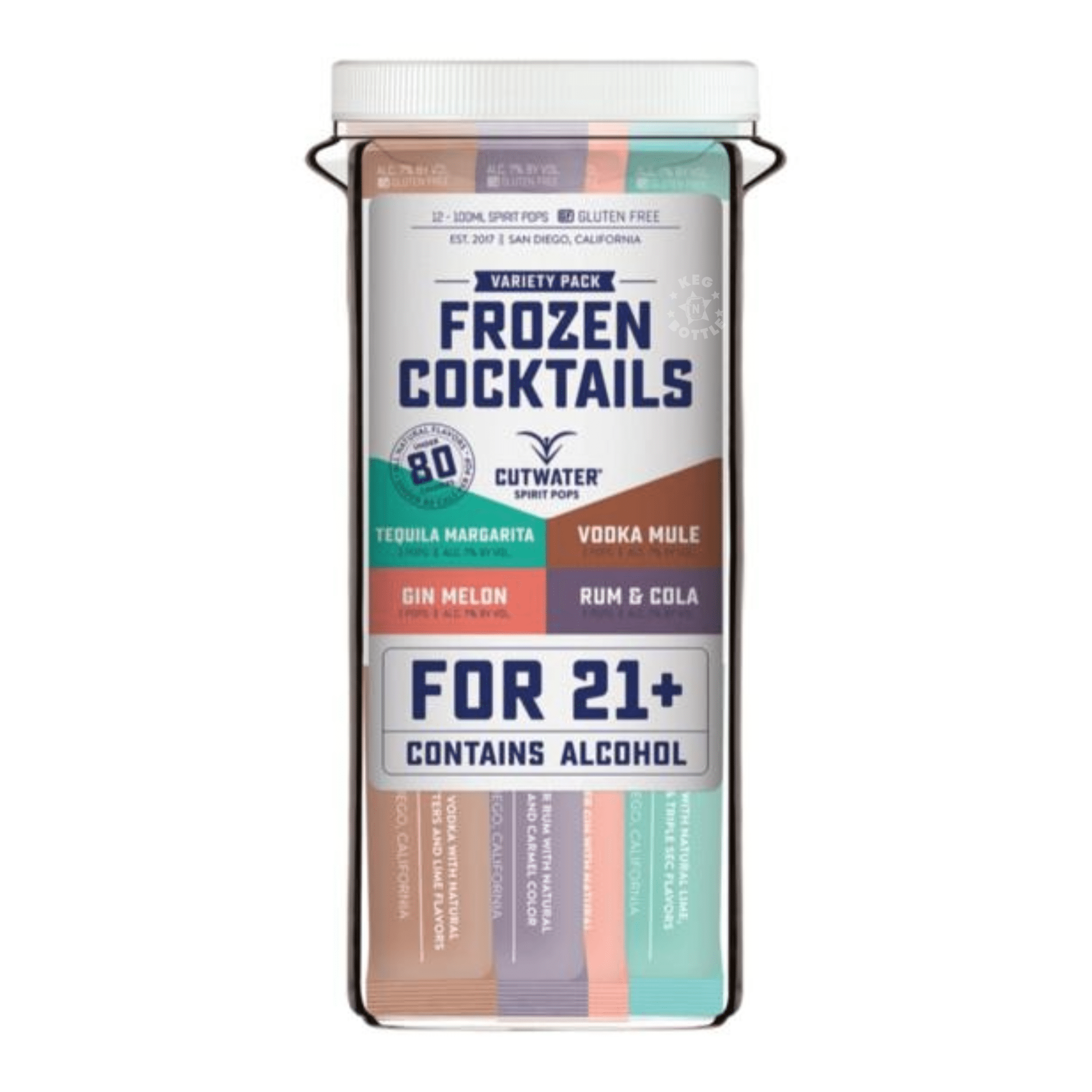 Cutwater Frozen Cocktails Variety Pack (12 Pack) | Keg N Bottle