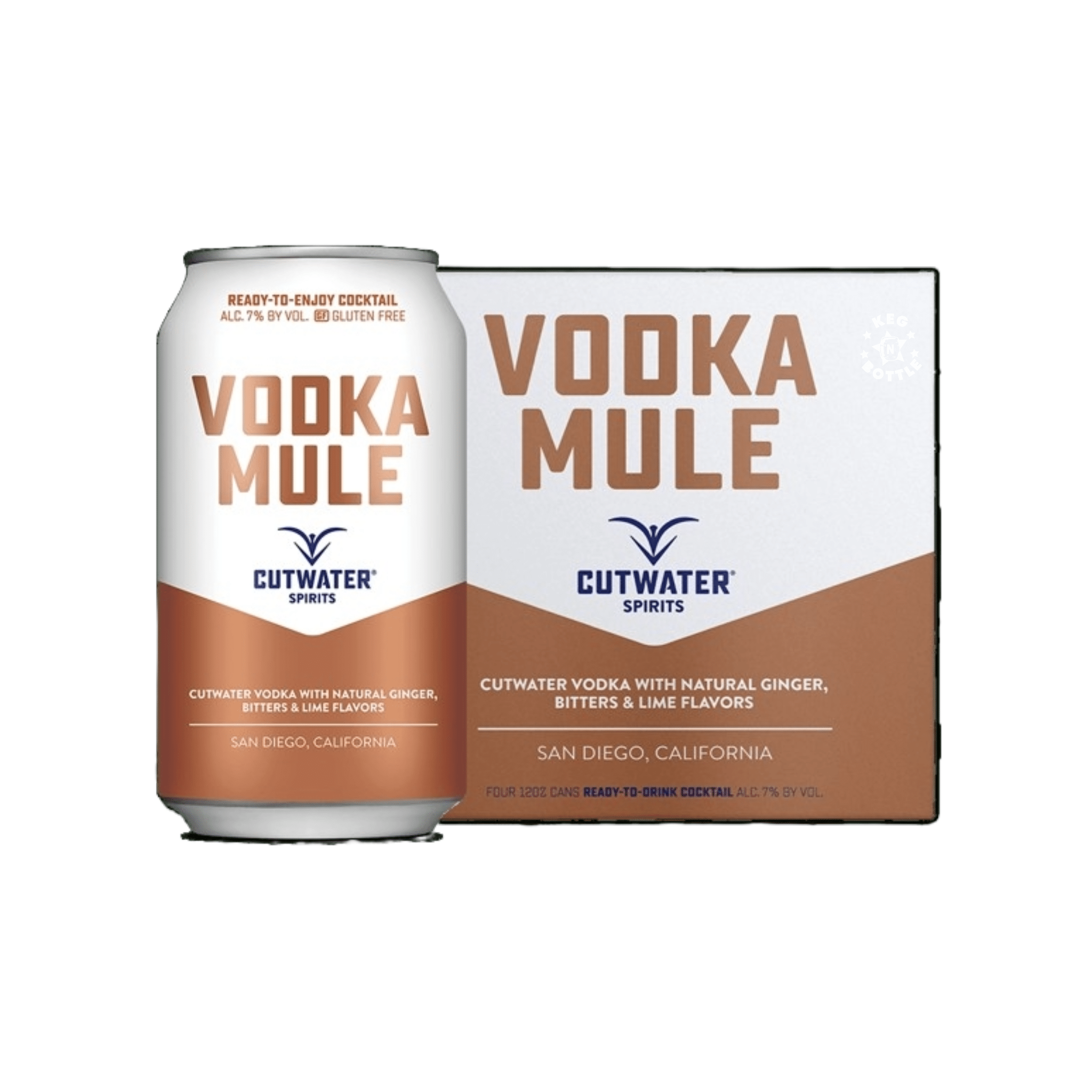 Cutwater Vodka Mule (4 Pack) | Keg N Bottle