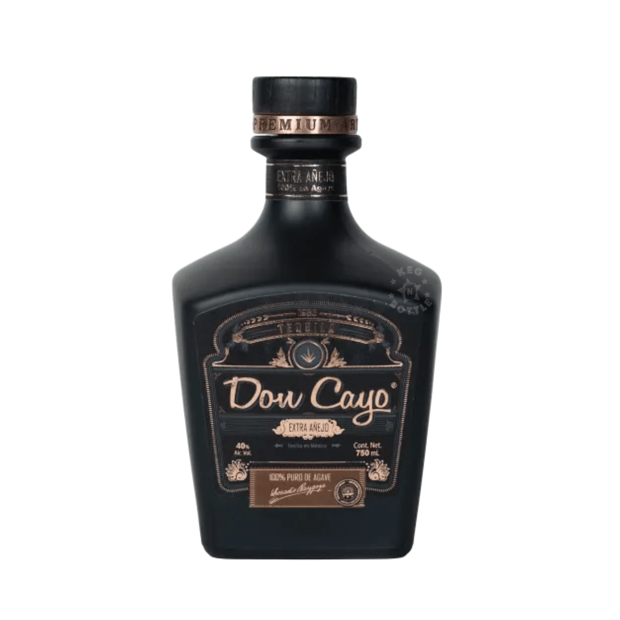 Don Cayo Extra Anejo Black Tequila (750 mL) | Keg N Bottle