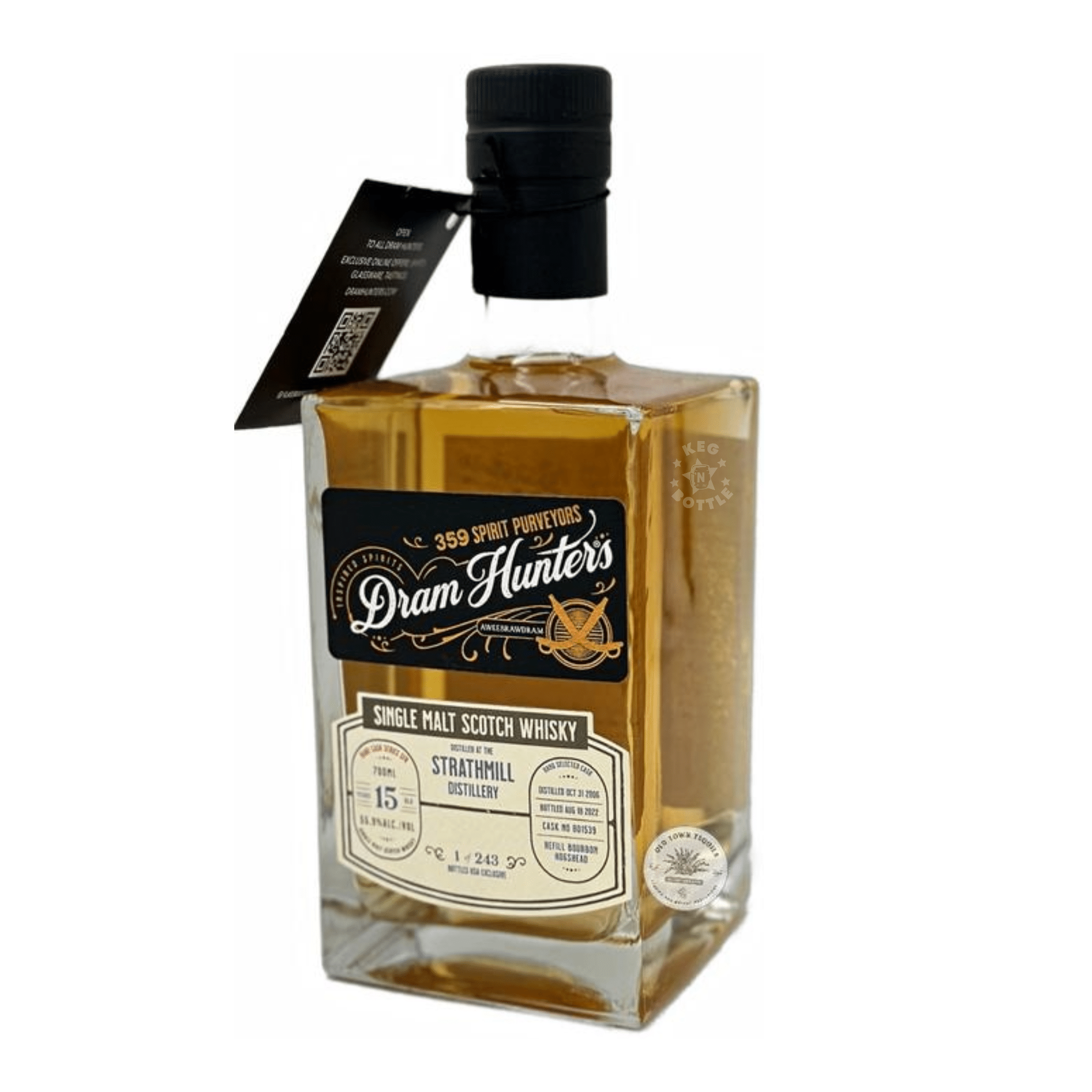 Dram Hunters Strathmill Distillery 15 Year Single Malt Scotch Whisky ...
