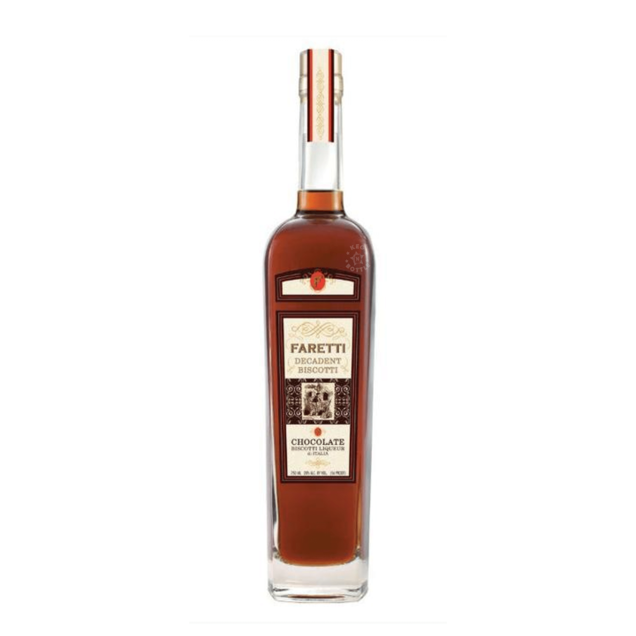 Faretti Decadent Chocolate Biscotti Liqueur (750 ml) | Keg N Bottle