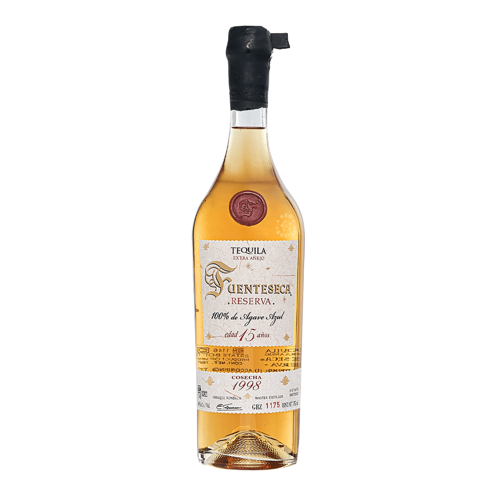 Fuenteseca 15 Year Reserva Extra Anejo Tequila (750 ml) | Keg N Bottle