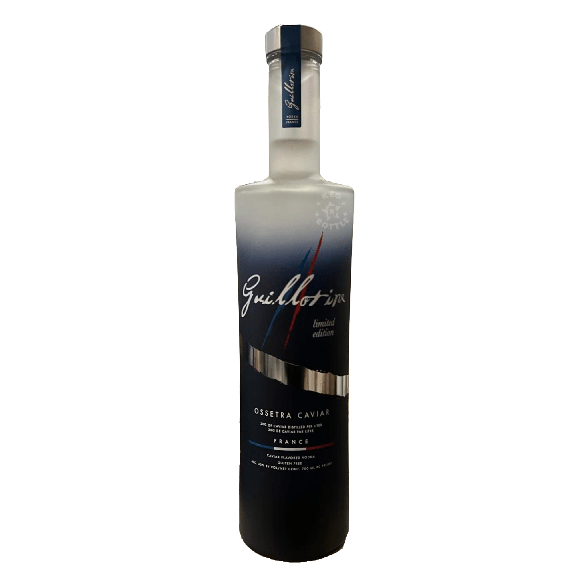Guillotine Ossetra Caviar Limited Edition Vodka (700 ml) | Keg N Bottle