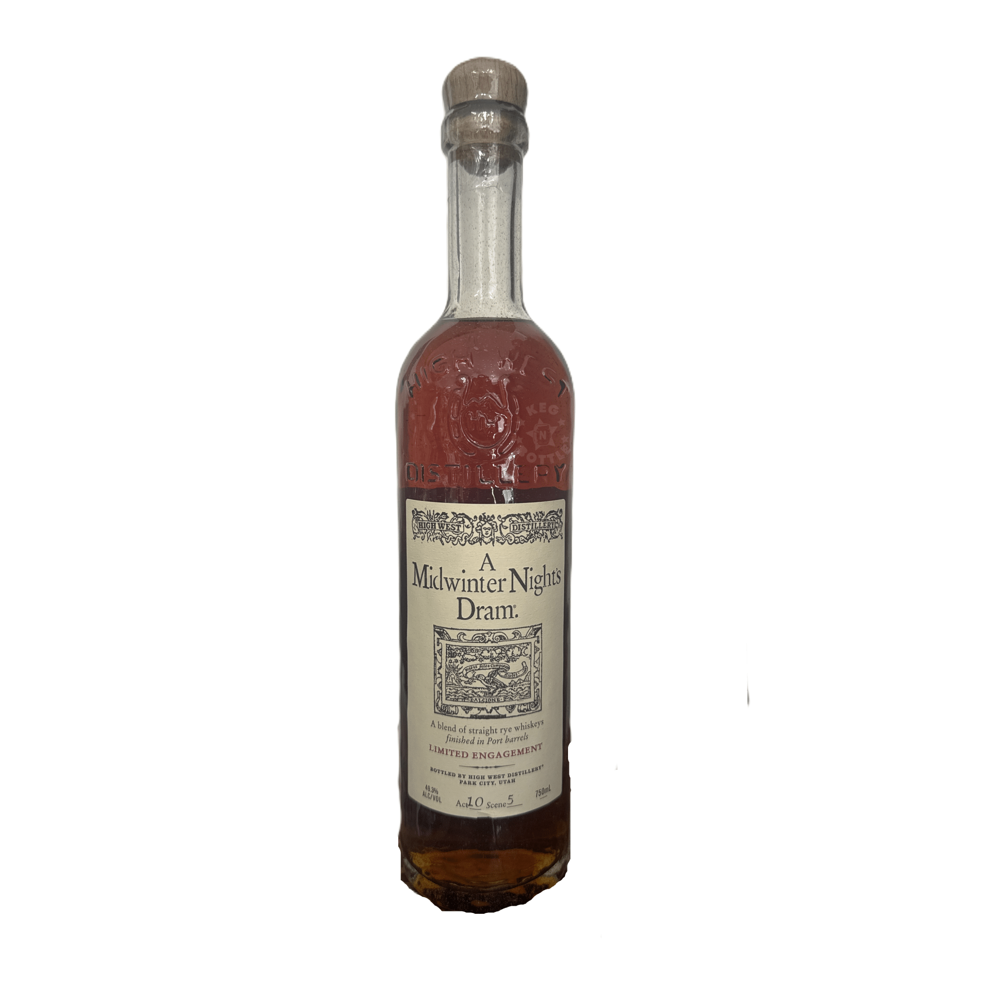 High West A Midwinter Nights Dram Act 10 Scene 3 (750 ml) | Keg N Bottle