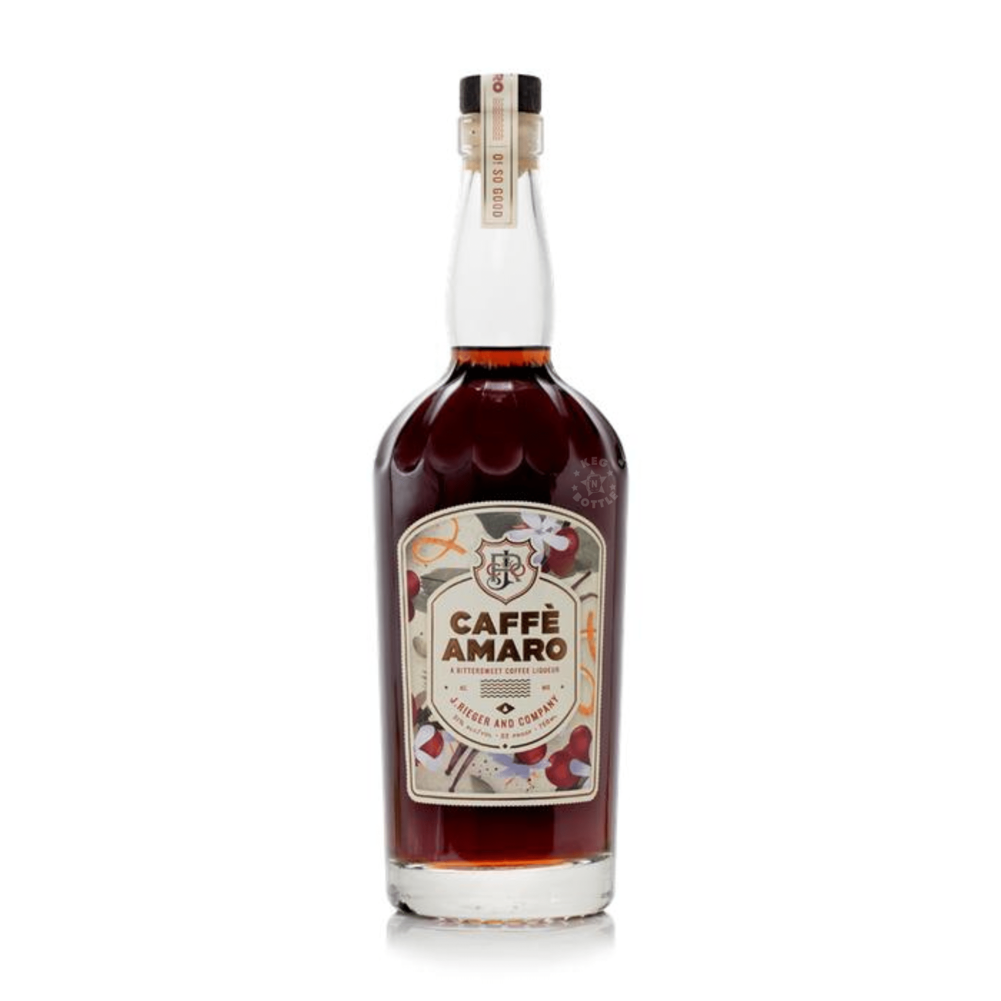 J Rieger & Co. Caffe Amaro Coffee Liqueur (750 ml) | Keg N Bottle