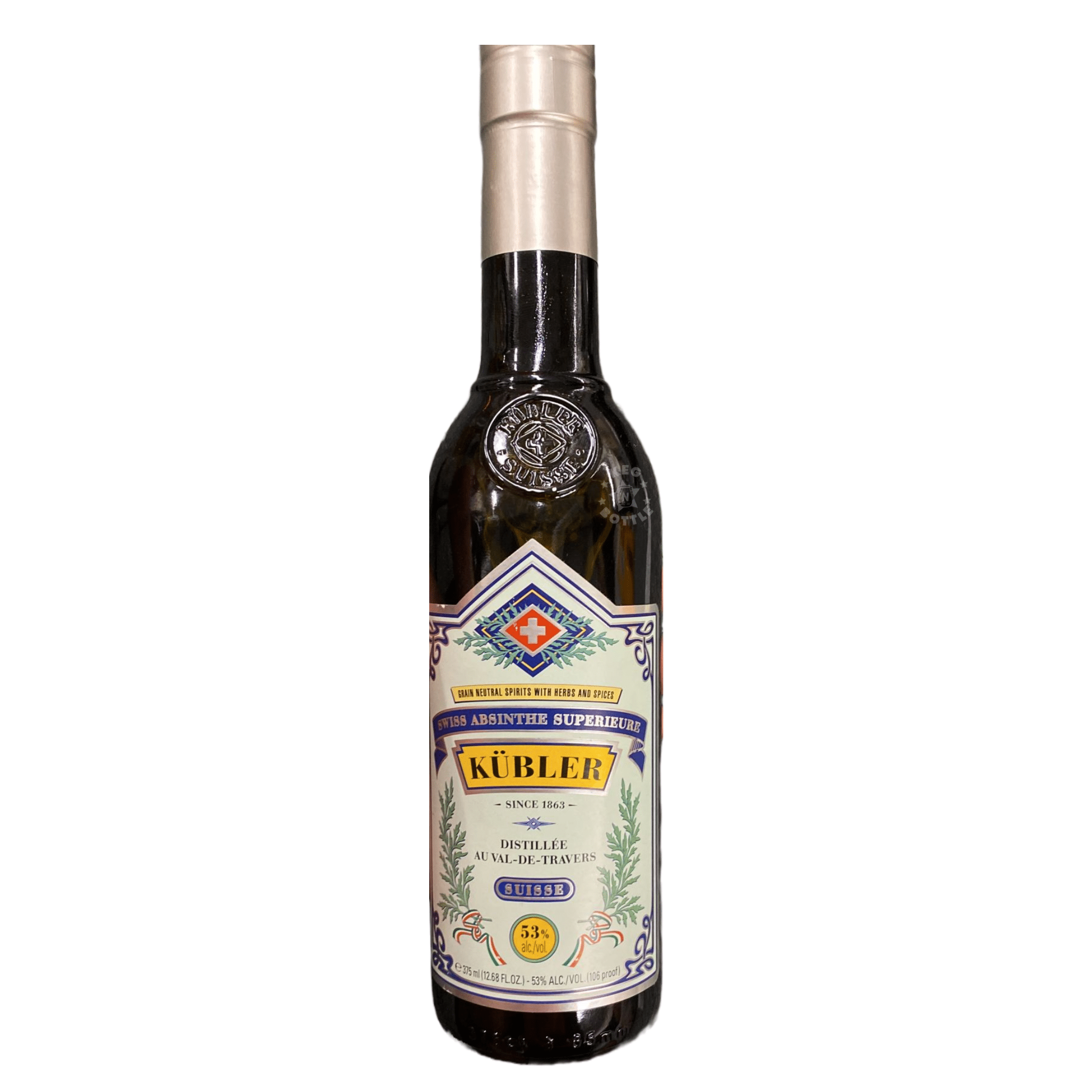 Kubler Suiss 106 Proof Absinthe Superieure (375 ml) | Keg N Bottle