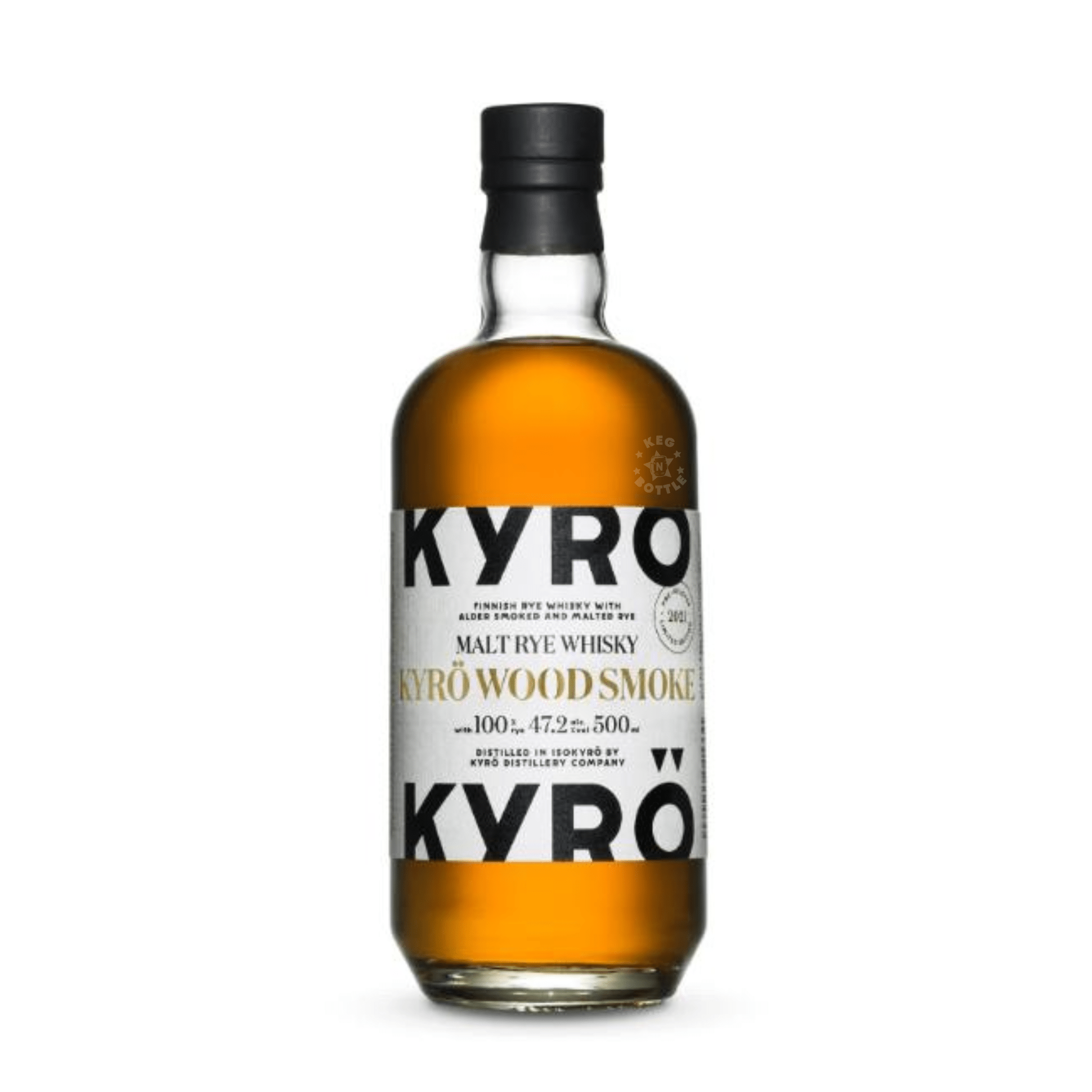 Kyro Wood Smoke Rye (750 ml) | Keg N Bottle