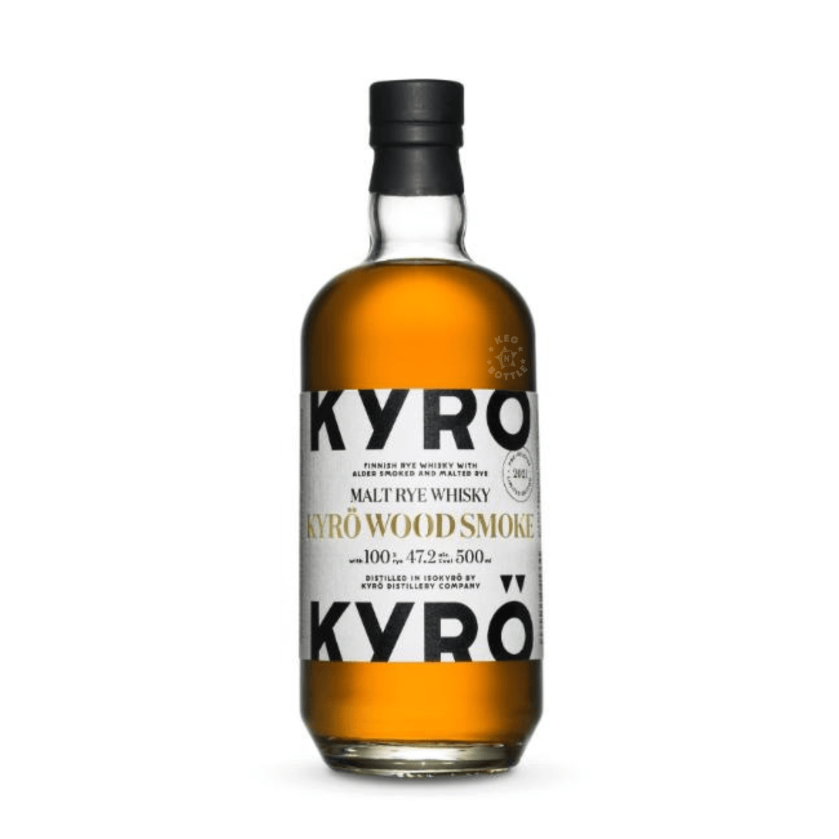 Kyro Wood Smoke Rye (750 ml) | Keg N Bottle