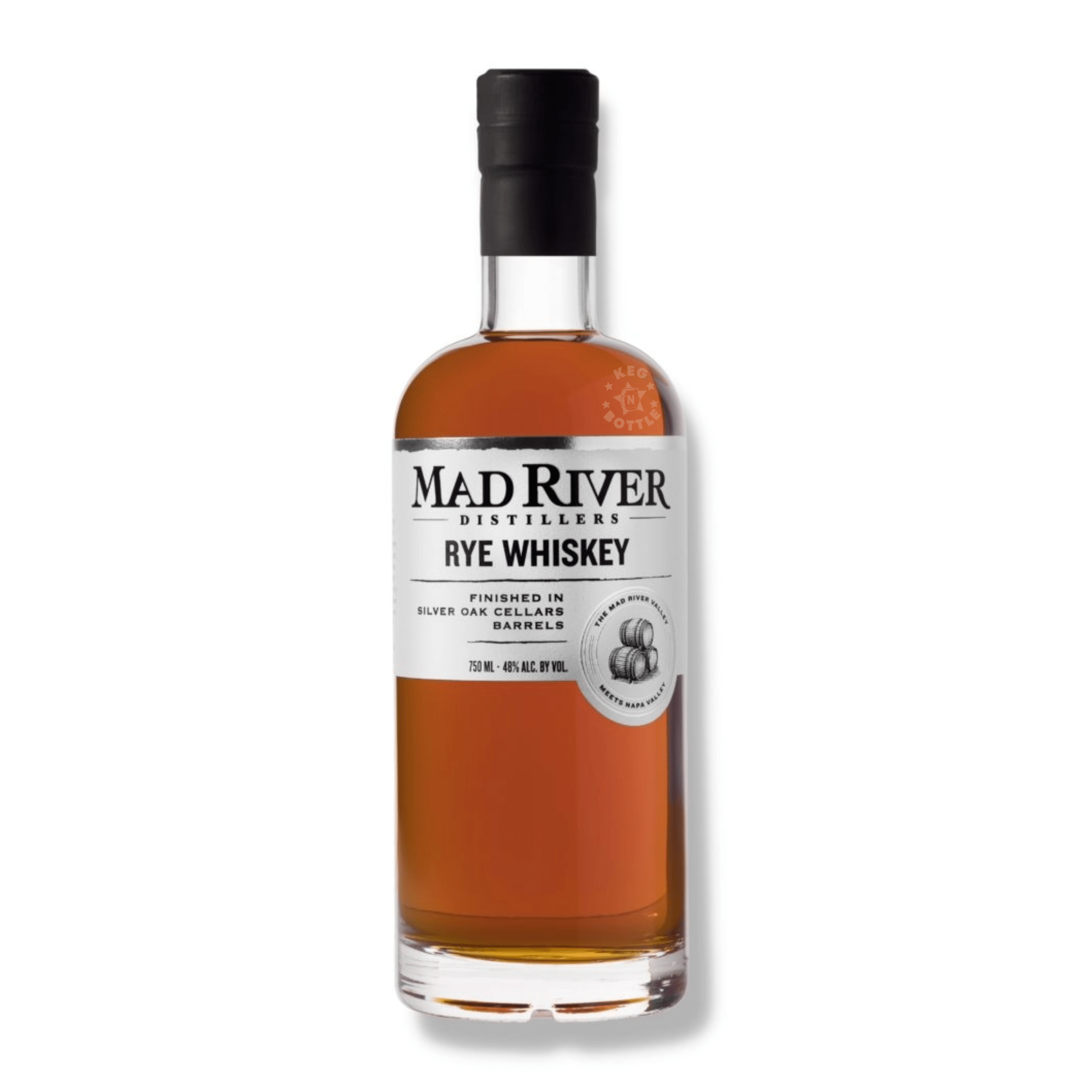 Mad River SIlver Oak Rye Whiskey (750 ml) | Keg N Bottle
