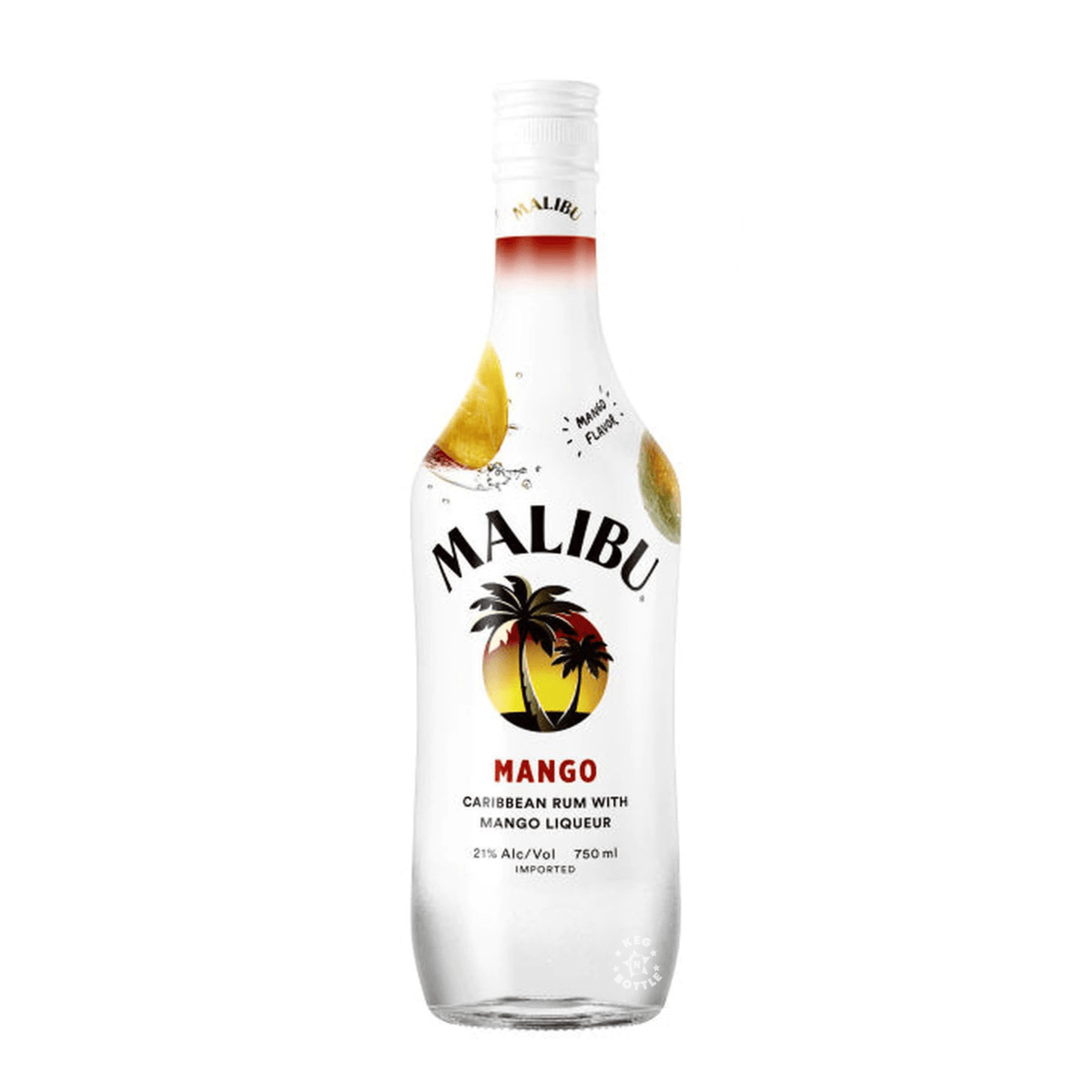 Malibu Mango Rum (750 ml) | Keg N Bottle