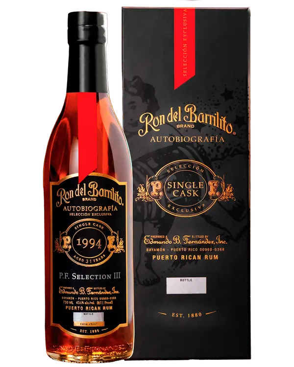 Ron Del Barrilito Don Pedro Fernández Selection III Aged Rum Limited ...