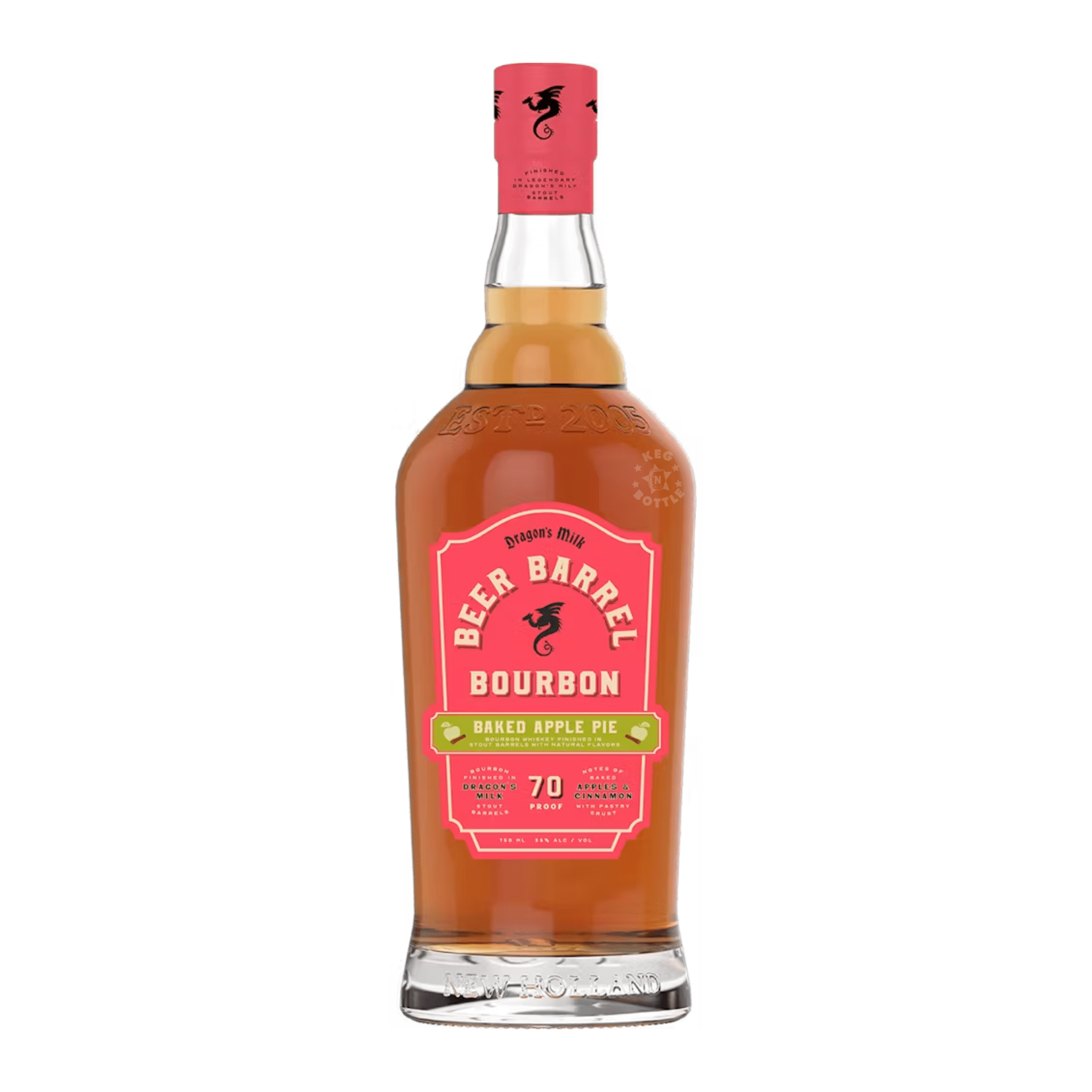 New Holland Apple Pie Beer Barrel Bourbon Whiskey (750 ml) | Keg N Bottle