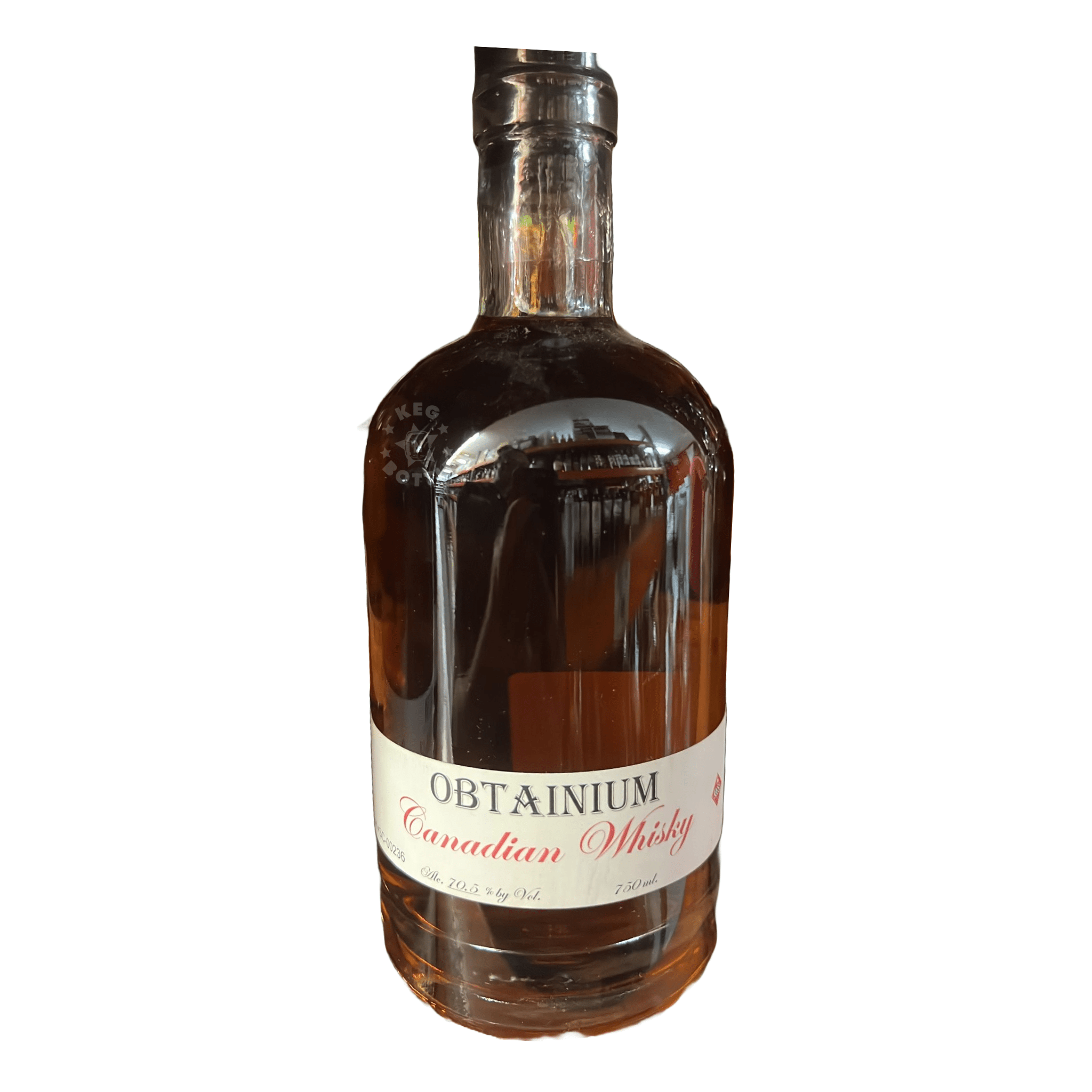 Obtainium 27 Year Canadian Whiskey (750 ml) | Keg N Bottle