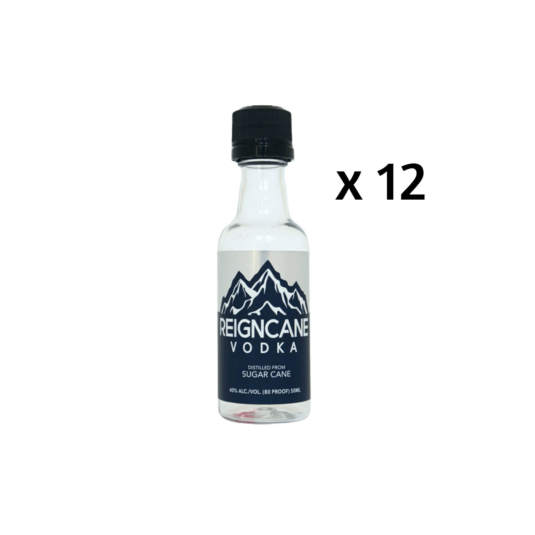 Reigncane Vodka (12 x 50 ml) | Keg N Bottle