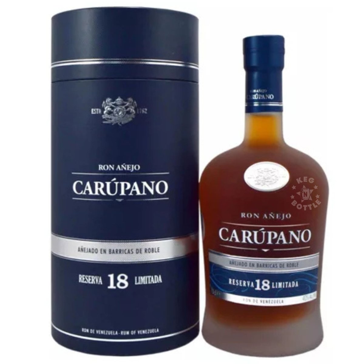 Ron Añejo Carúpano Reserva 18 Limitada (750 ml) | Keg N Bottle