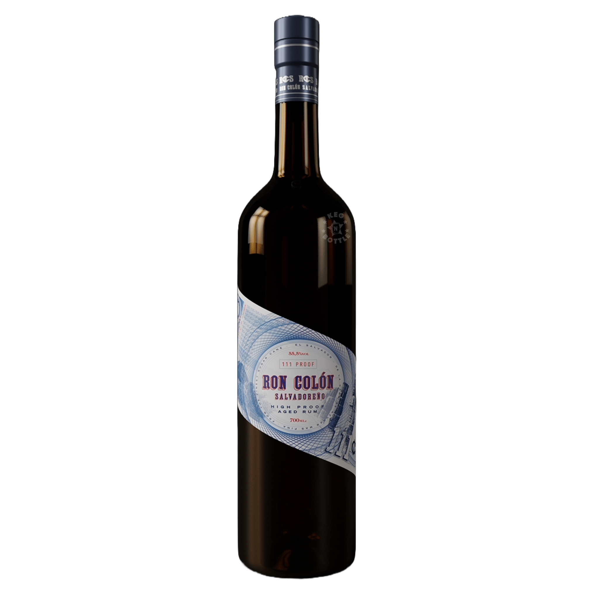 Ron Colón Salvadoreño High Proof 111 Rum (750 ml) | Keg N Bottle
