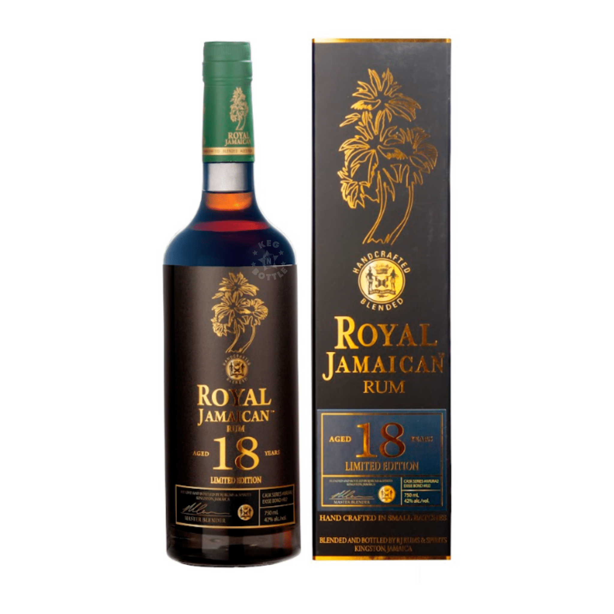 Royal Jamaican 18 Year Rum (750 ml) | Keg N Bottle