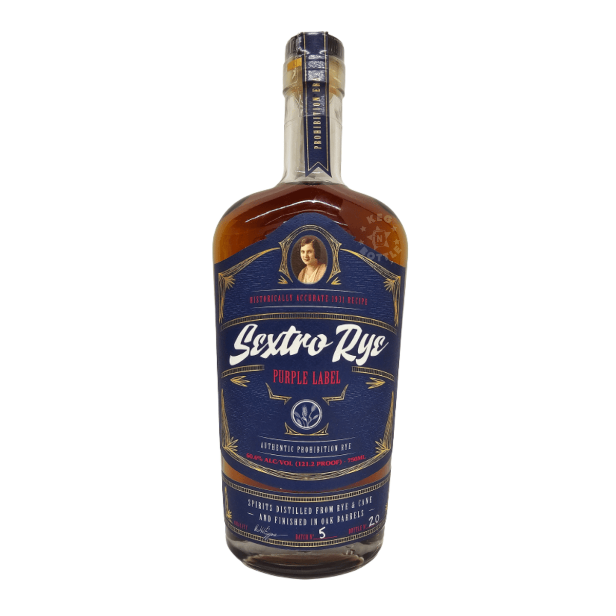 Sextro Purple Label Rye (750 ml) | Keg N Bottle