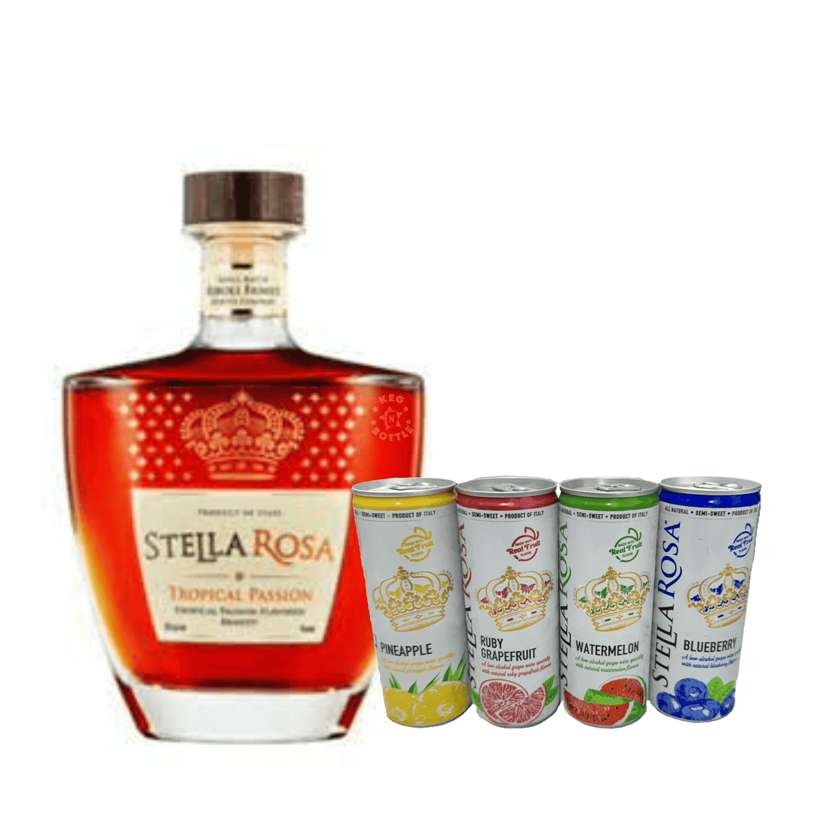 Stella Rosa Tropical Passion Brandy & 4 Pack Stella Rosa Tropical ...