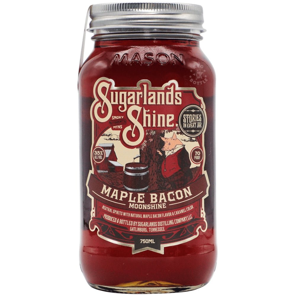 Sugarlands Shine Maple Bacon Moonshine (750 ml) | Keg N Bottle