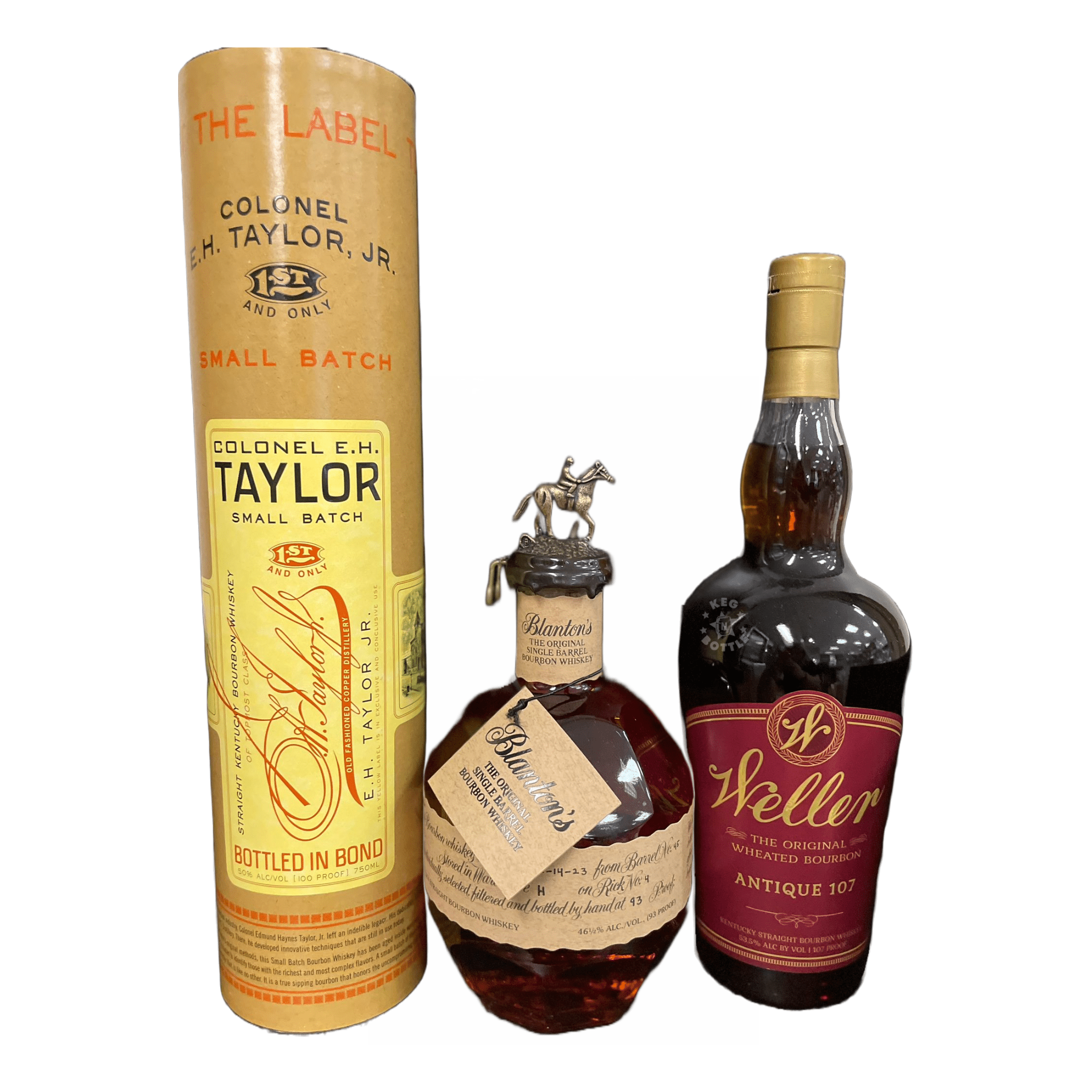 Taylor Blanton's Weller Combo Pack (2x750ml 1x700ml) | Keg N Bottle