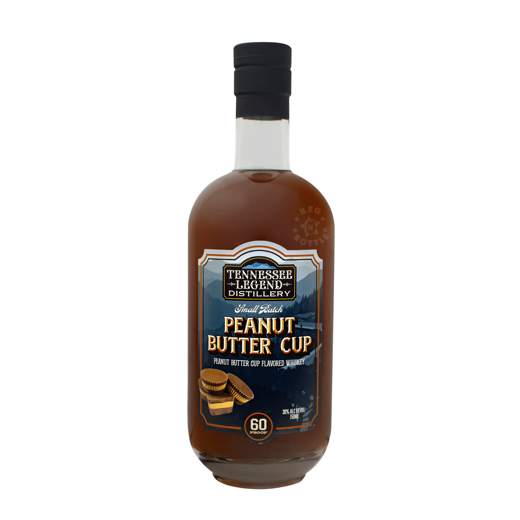 Tennessee Legend Peanut Butter Cup Whiskey (750 ml) | Keg N Bottle