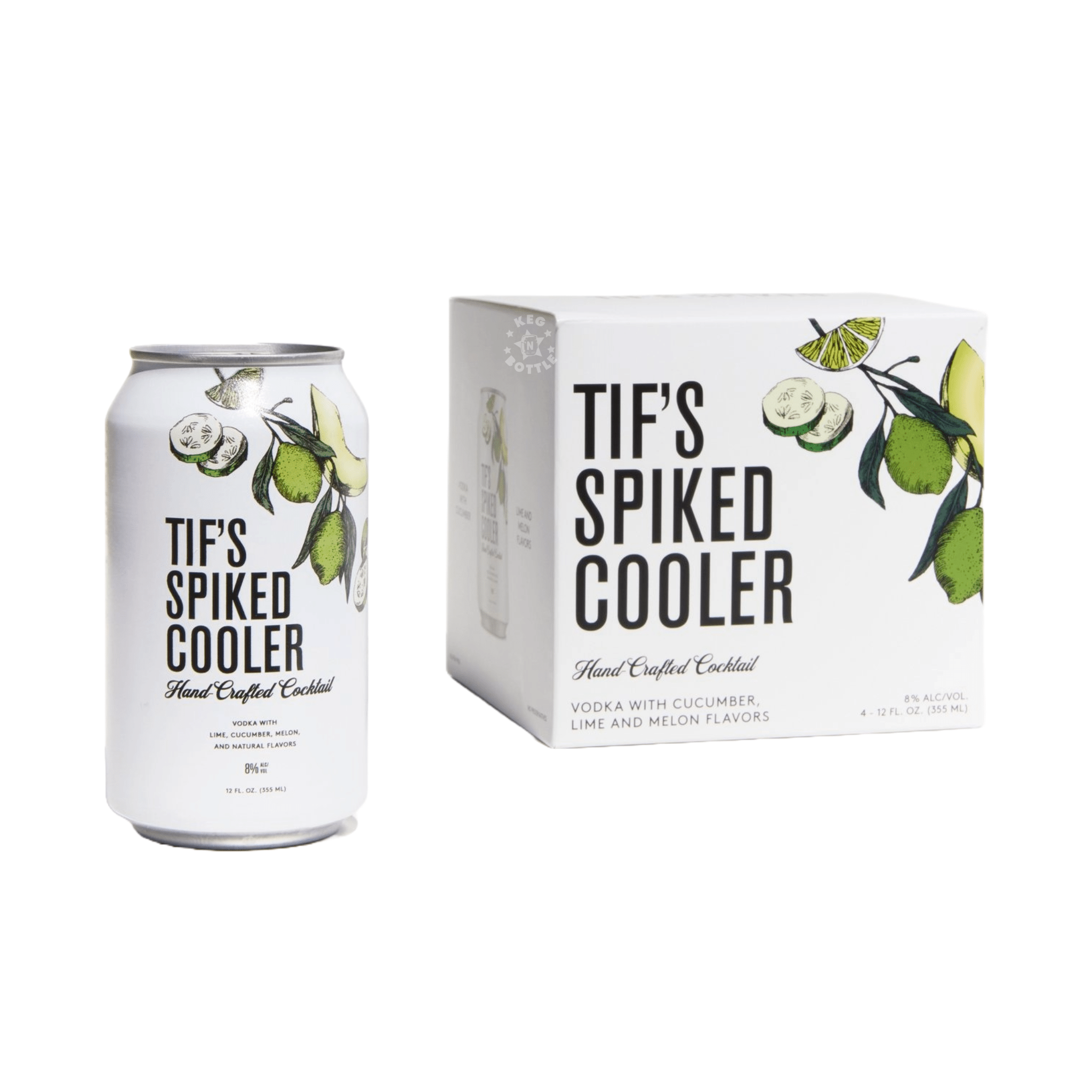 Tif's Spiked Cooler RTD (4 Pack) | Keg N Bottle
