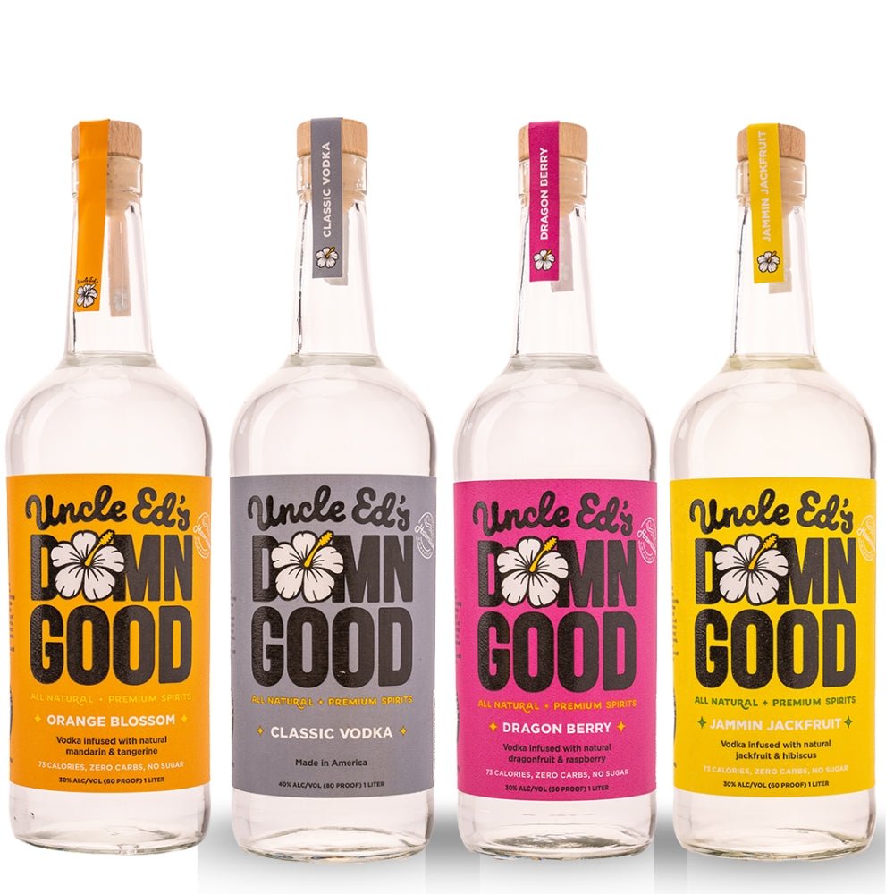 Uncle Ed's Damn Good Vodka Combo Pack (4 x 1 L) | Keg N Bottle