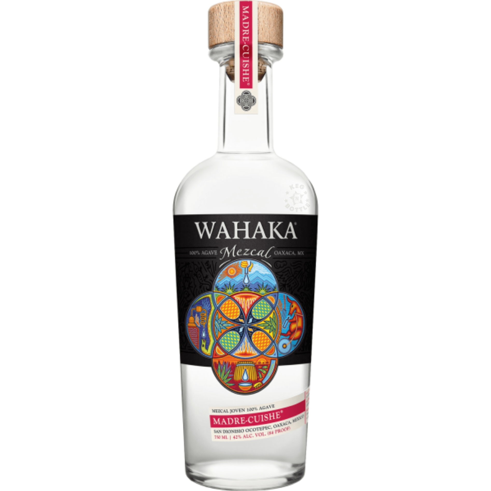 Wahaka Mezcal Madre Cuishe (750 ml) | Keg N Bottle