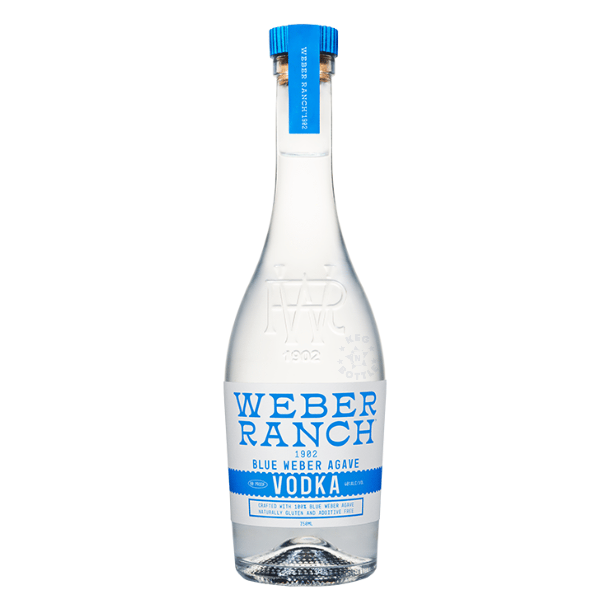 Weber Ranch Blue Weber Agave Vodka (750 ml) | Keg N Bottle