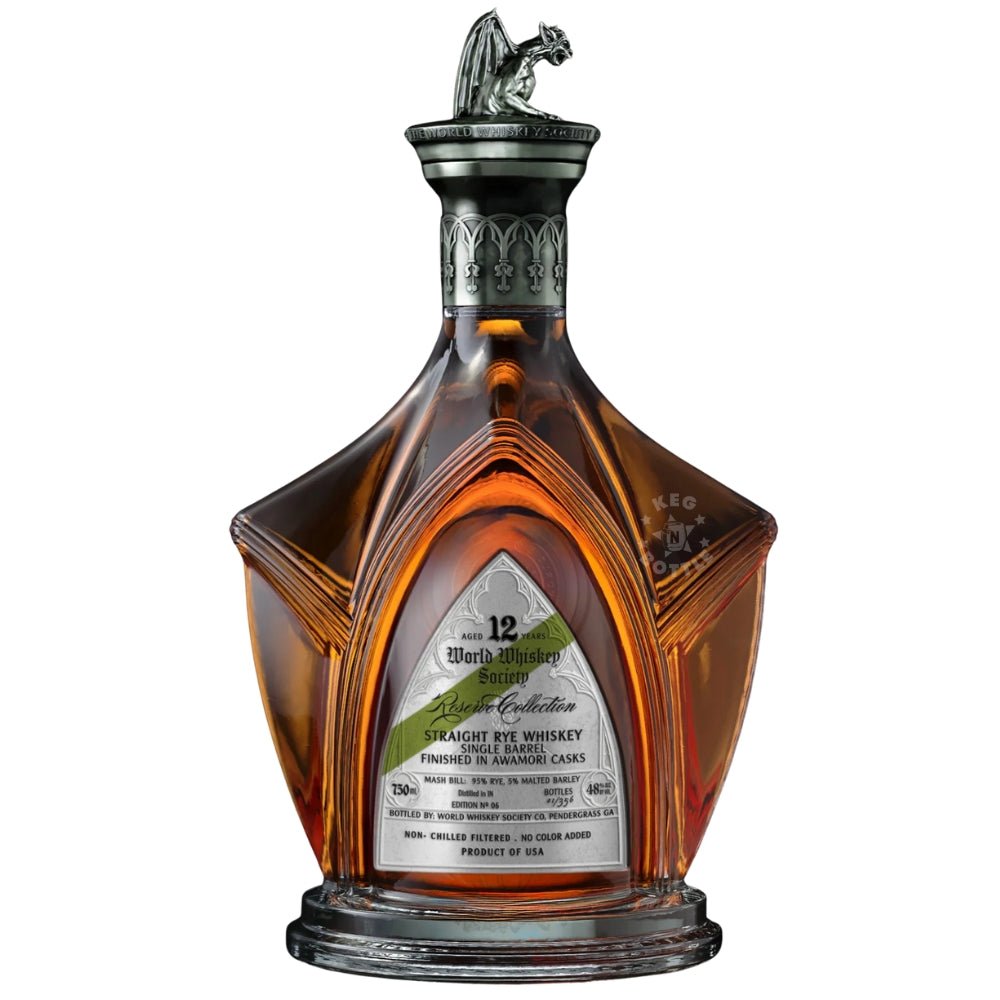 World Whiskey Society 12 Year Reserve Straight Rye Whiskey (750 ml)