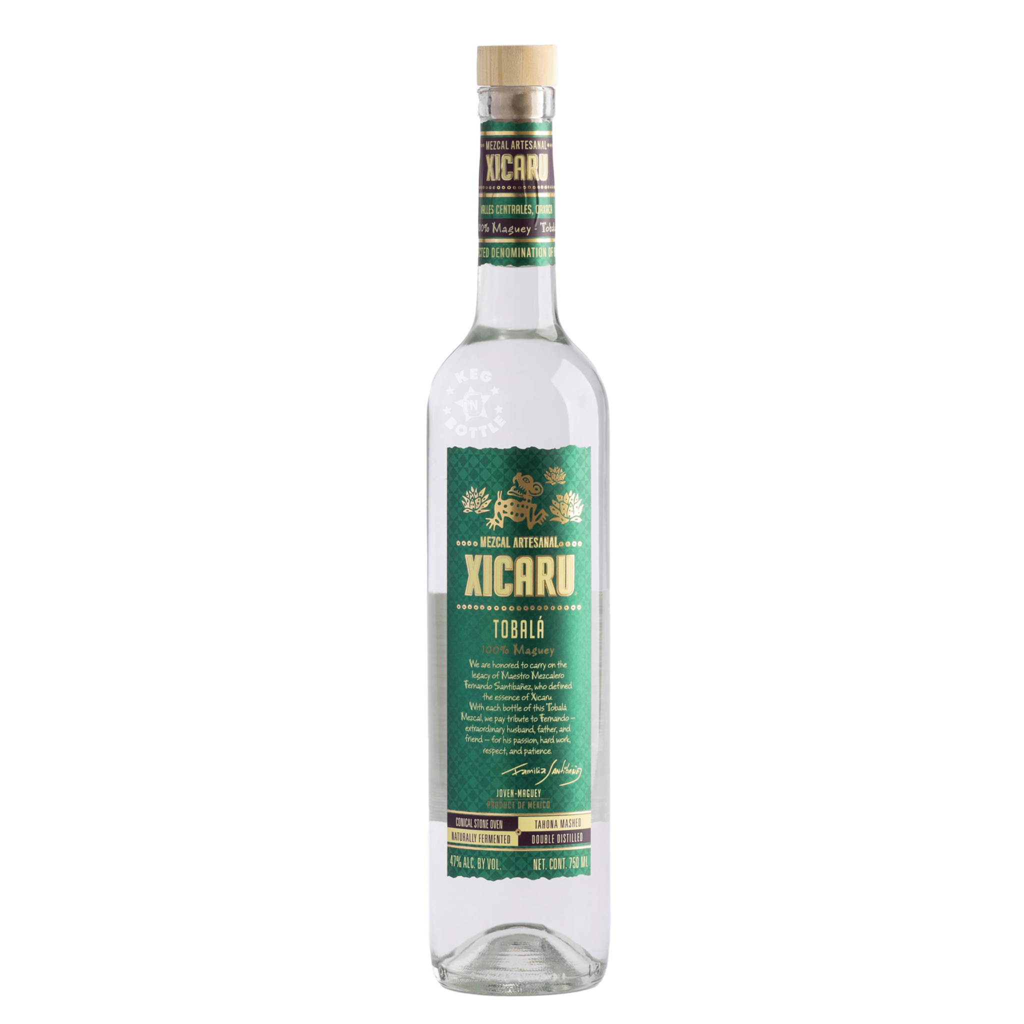 Xicaru Tobala Mezcal Artesanal (750 ml) | Keg N Bottle