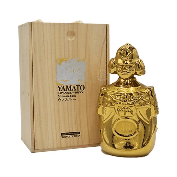 Yamato Mizunara Cask Gold Samurai Edition Japanese Whisky (750 ml ...