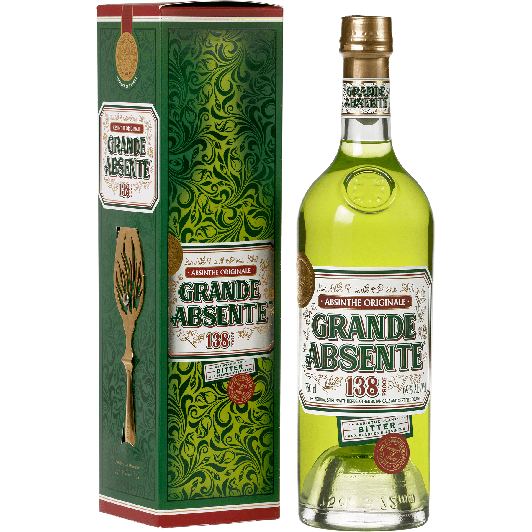 Grande Absente Absinthe Original (750 ML) | Keg N Bottle