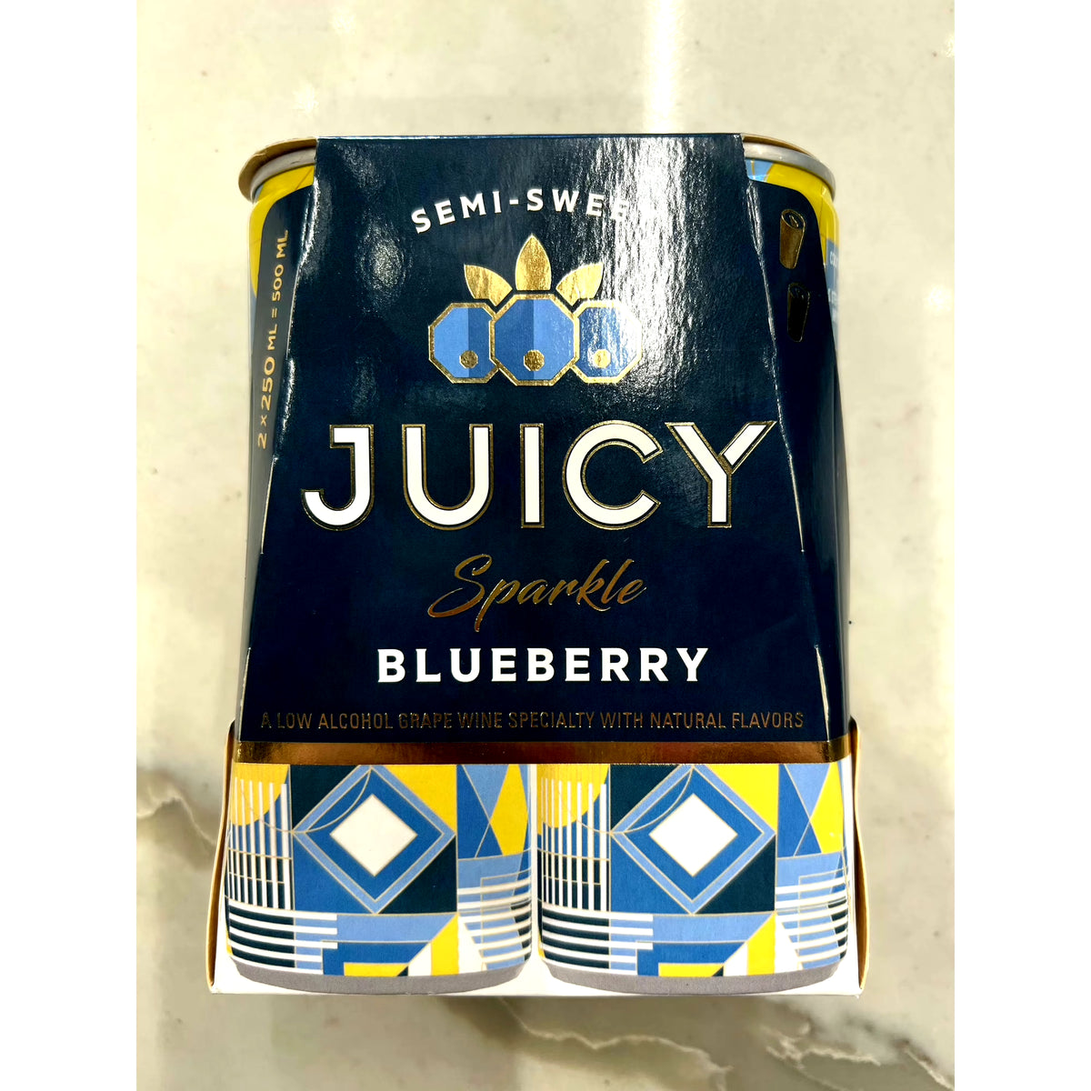 Juicy Sparkle Blueberry 2 pk 500 ml | Keg N Bottle
